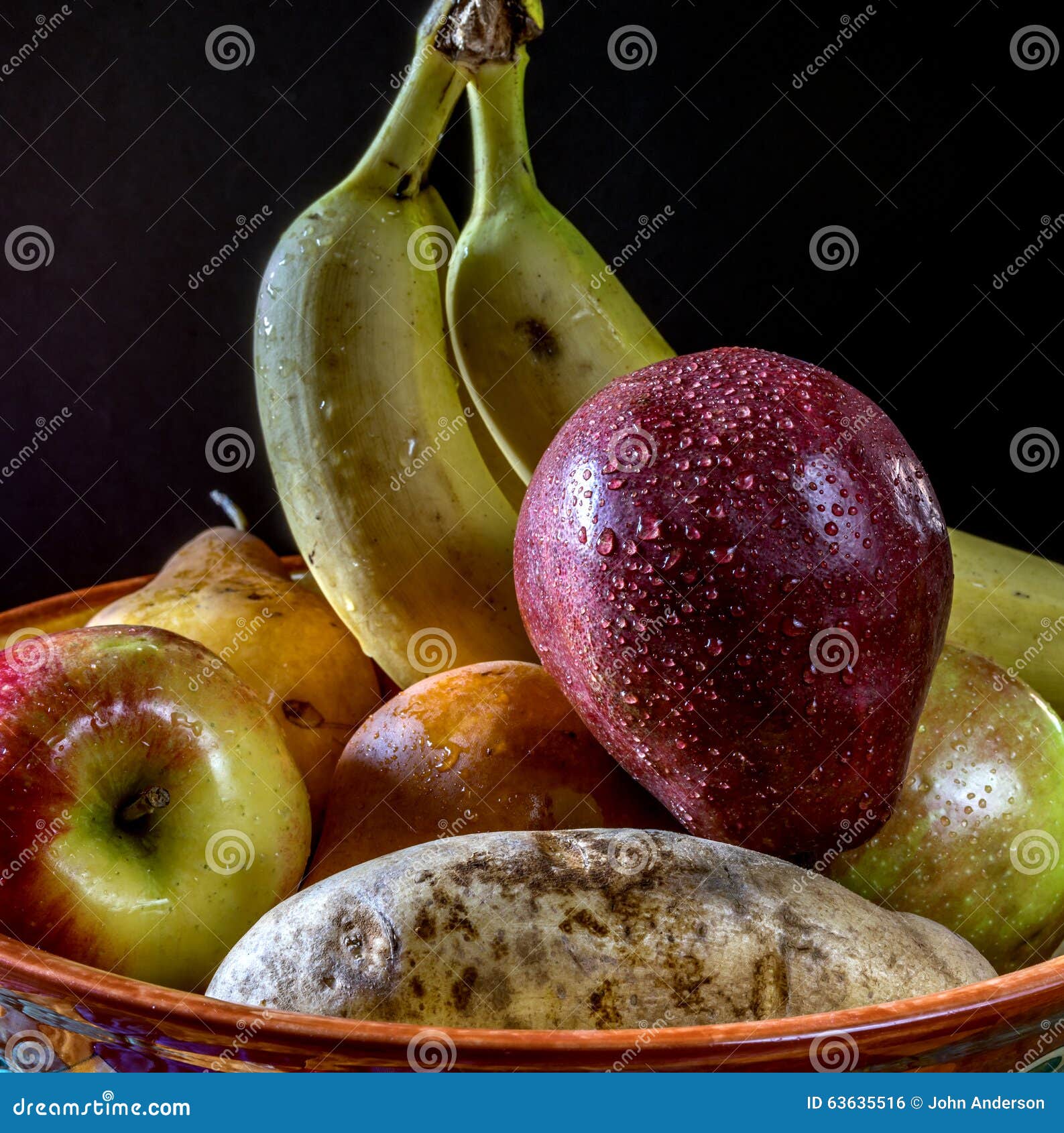 Fruit boal stock photo. Image of produce, banana, superfood - 63635516