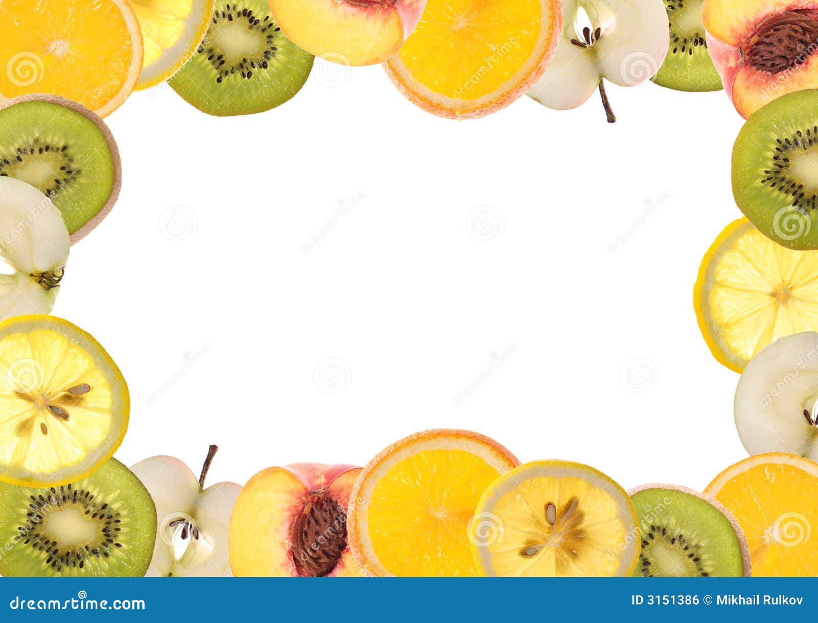 Fruit Border Stock Photography | CartoonDealer.com #7544420
