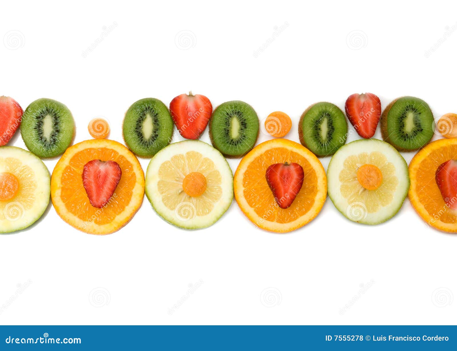 Fruit border stock photo. Image of nutrition, life, assorted - 7555278