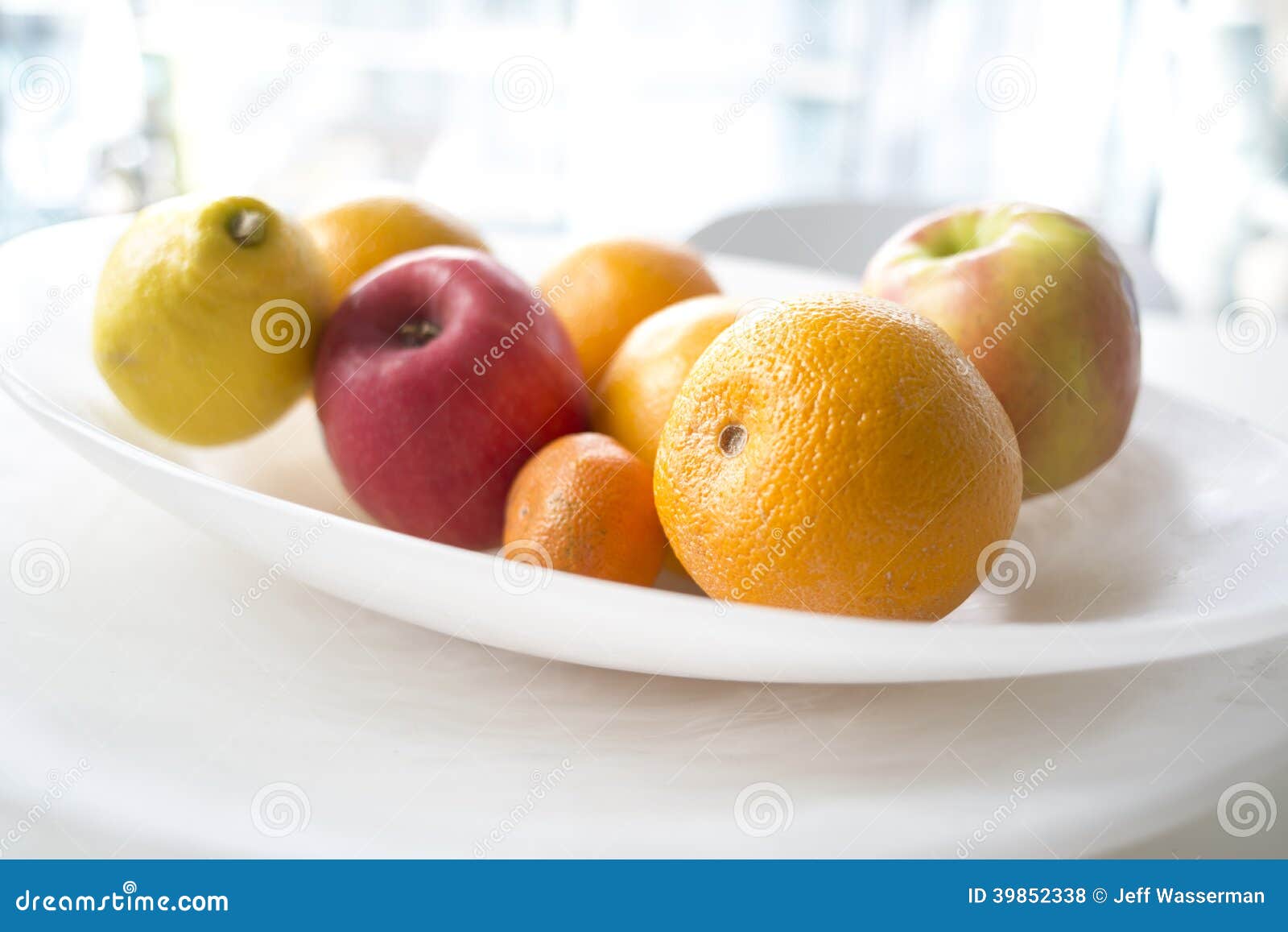 Fruit Bowl stock photo. Image of yellow, pear, bowl, juicy - 39852338