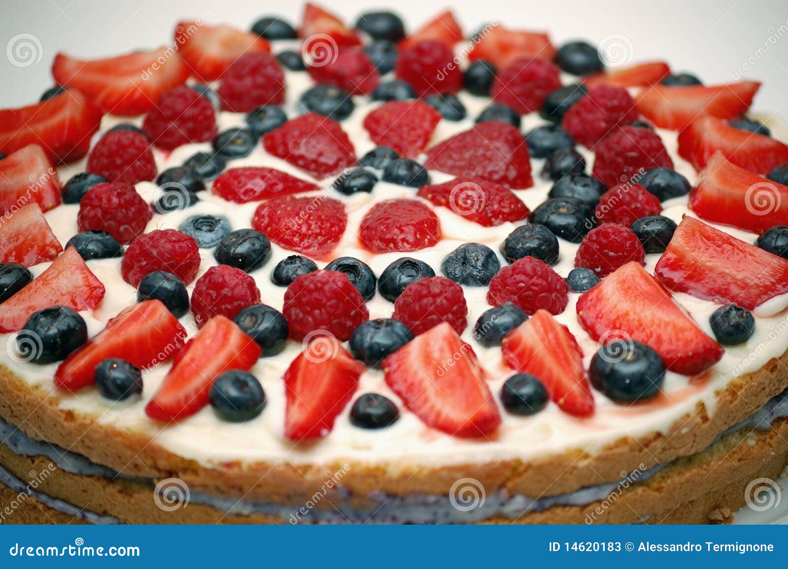Fruit cake dessert, pie stock image. Image of gateaux - 14620183