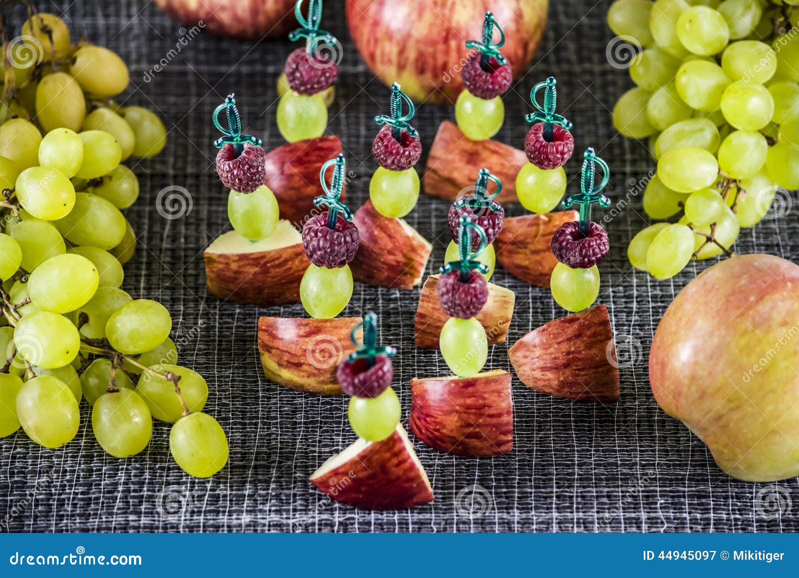 Fruit canape stock image. Image of canapacopy, holiday - 44945097