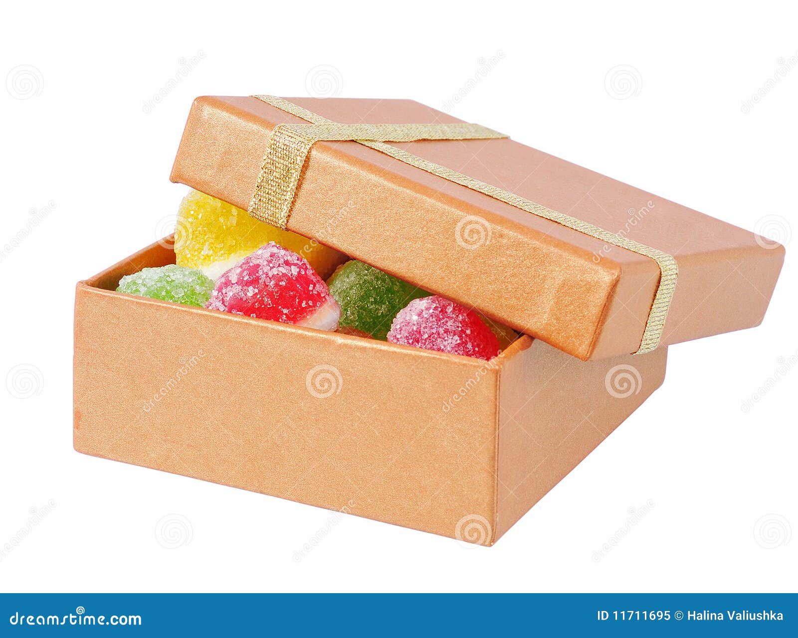 Fruit candy in box stock image. Image of colorful, sugary - 11711695