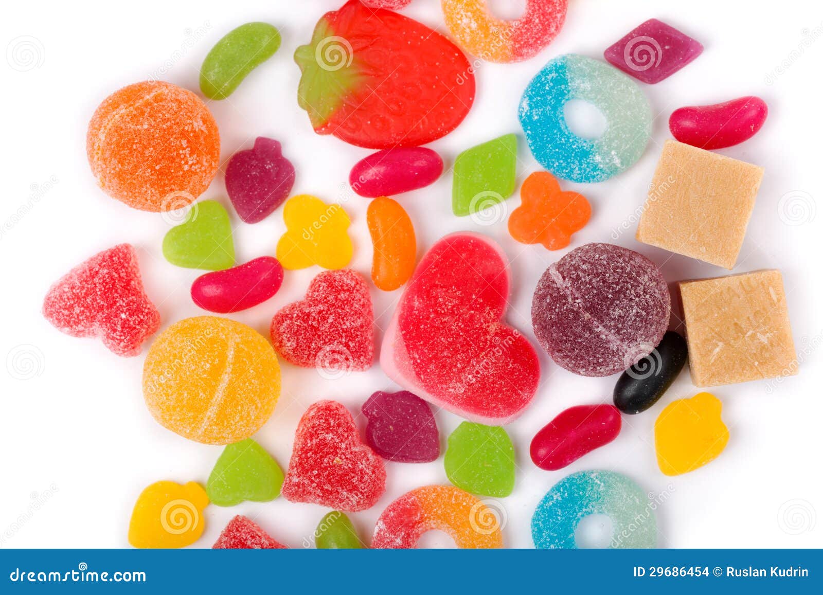 Fruit candy multi-colored stock photo. Image of confection - 29686454