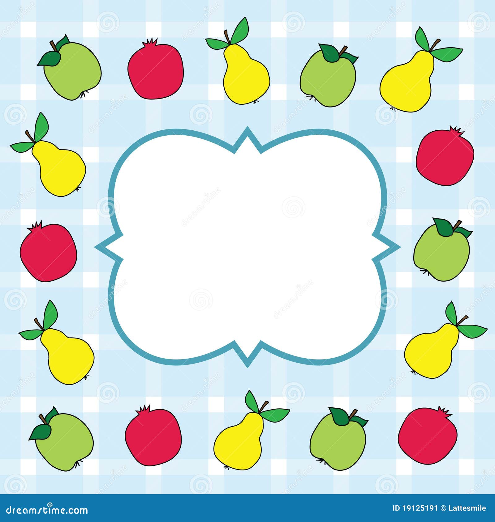 Fruit card design stock vector. Illustration of summer - 19125191