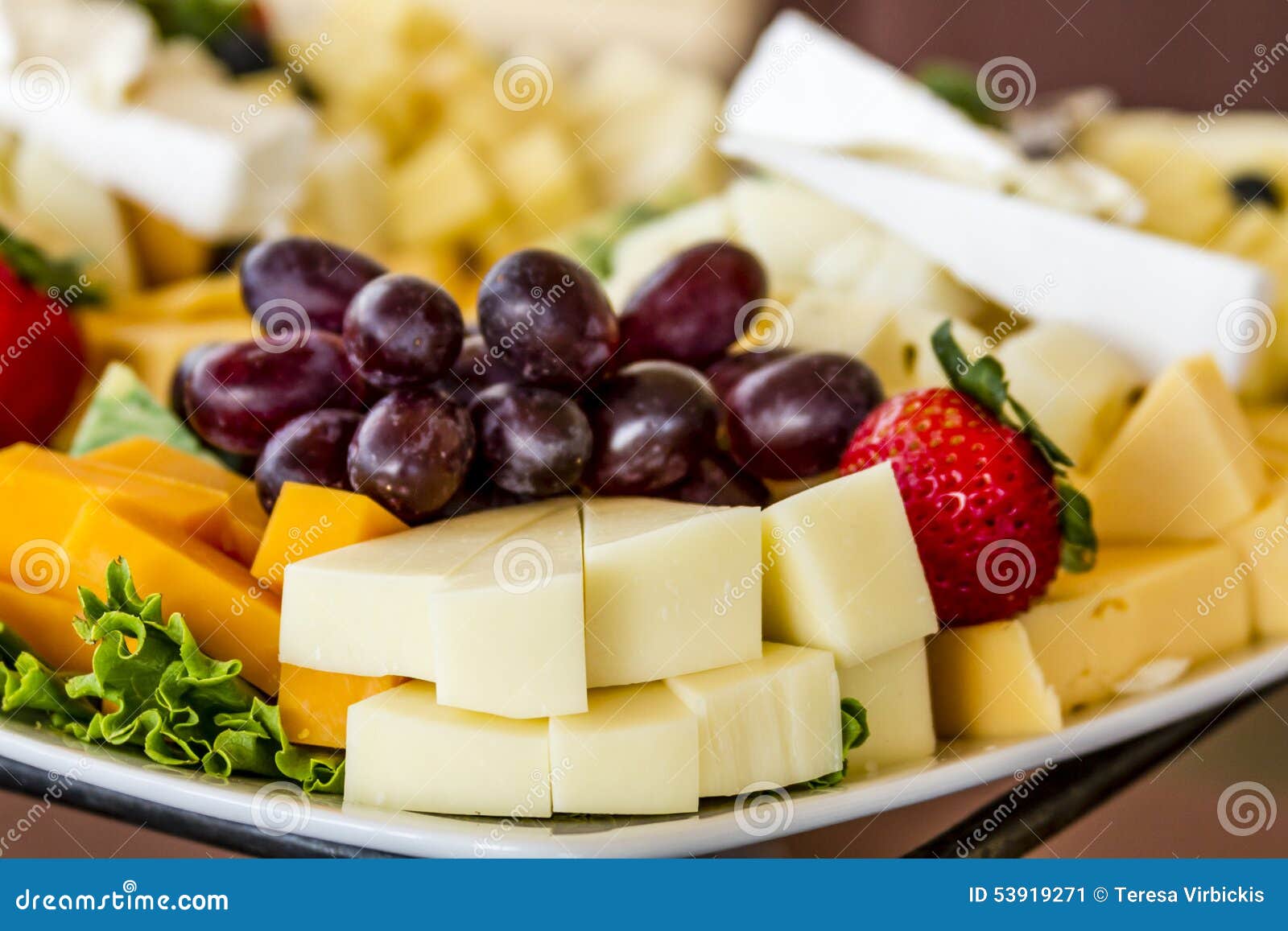 Our International Cheese Display Fresh Fruit Buffet Pick & Cheese: