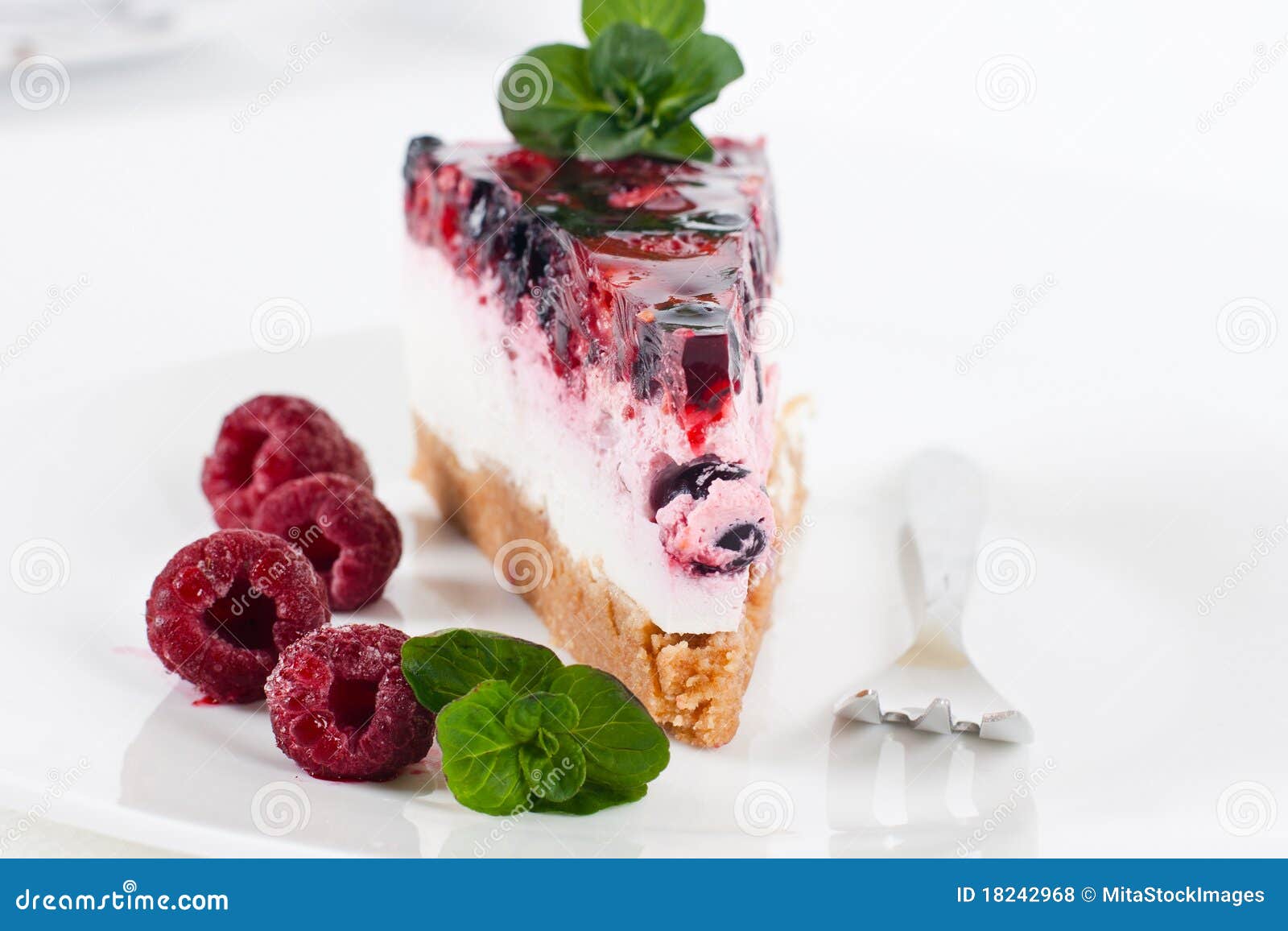 Fruit cheesecake stock photo. Image of decorated, garnish - 18242968