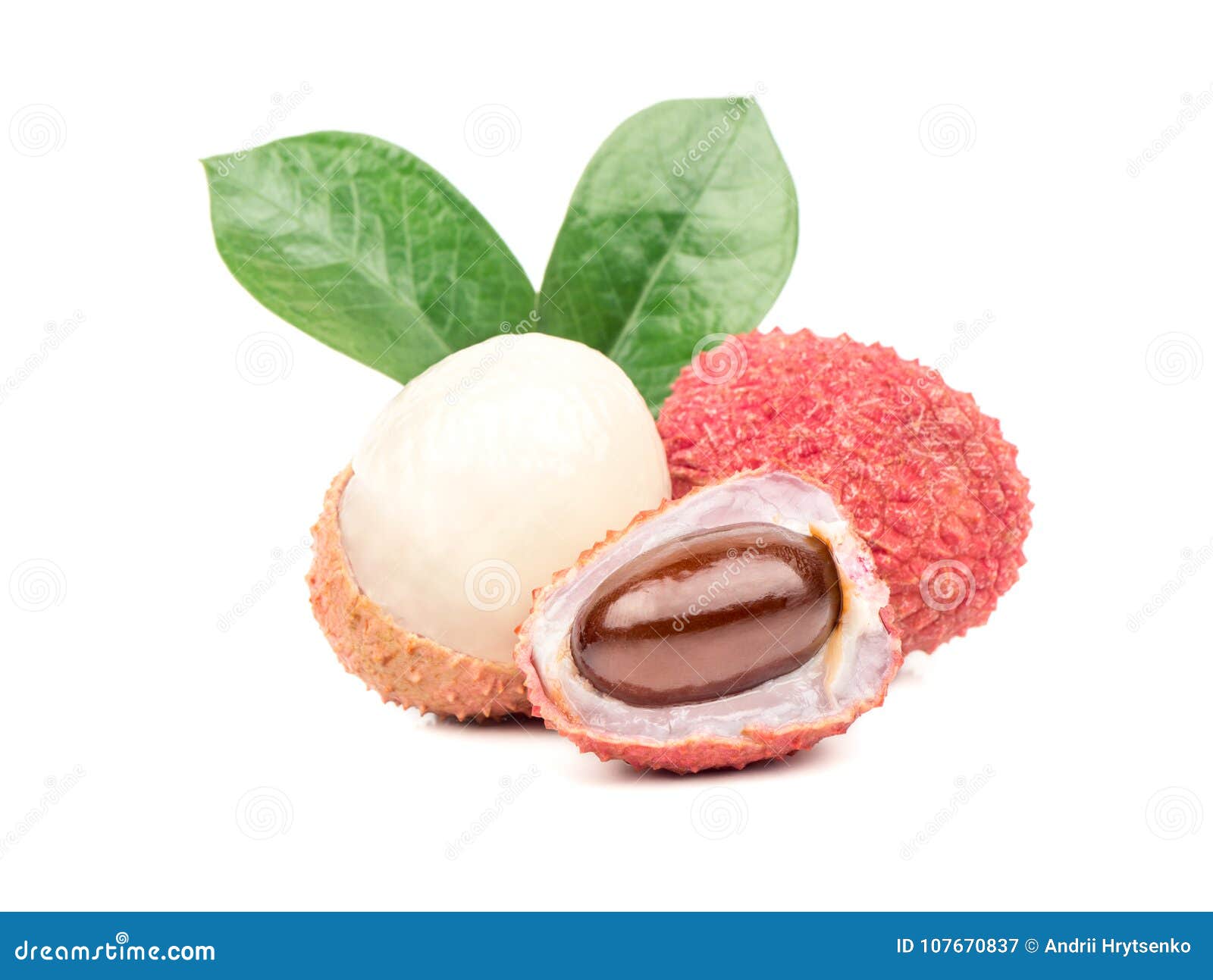 Fruit chinese lychee stock image. Image of lichi, leaves - 107670837