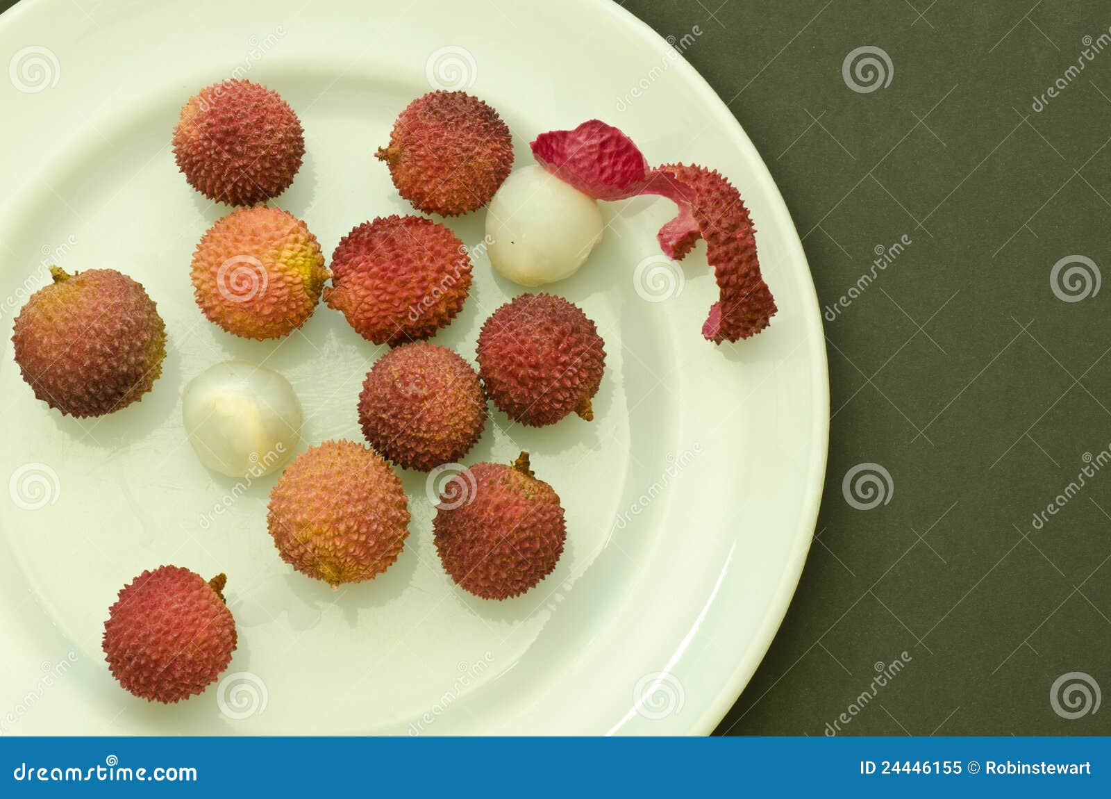 Fruit Chinois Exotique Frais De Lychee Image stock - Image du santé ...