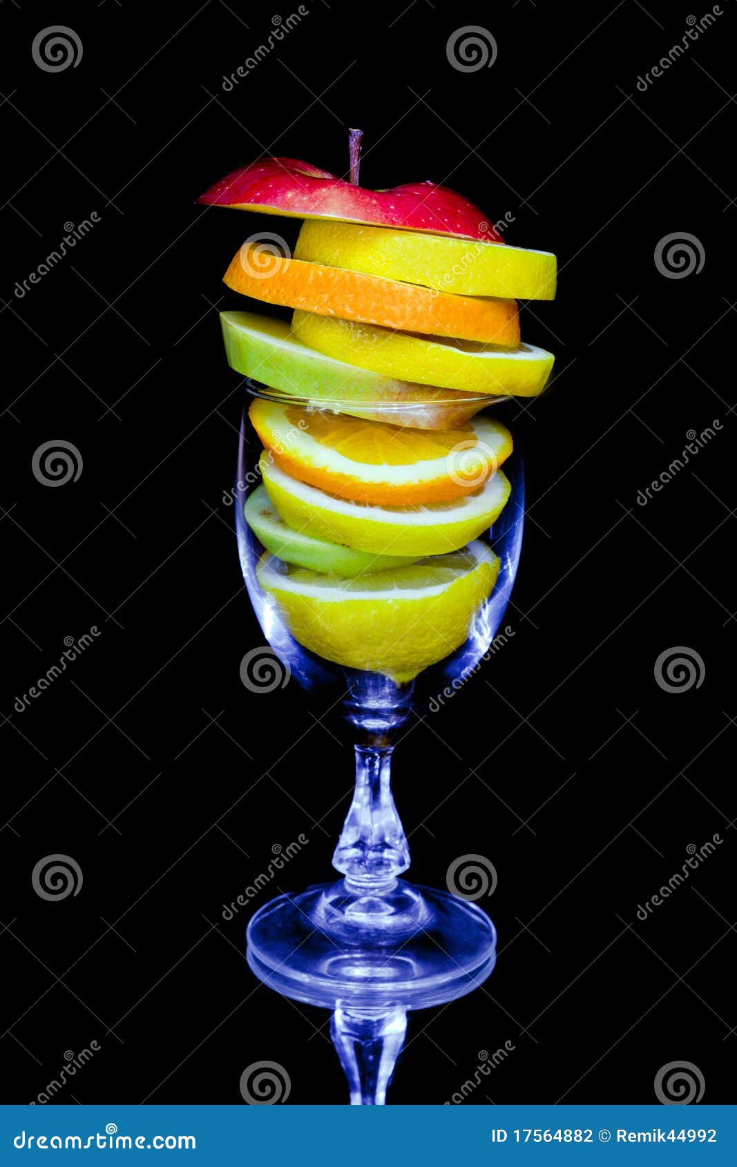 Fruit cocktail stock photo. Image of ripe, juicy, refreshing - 17564882