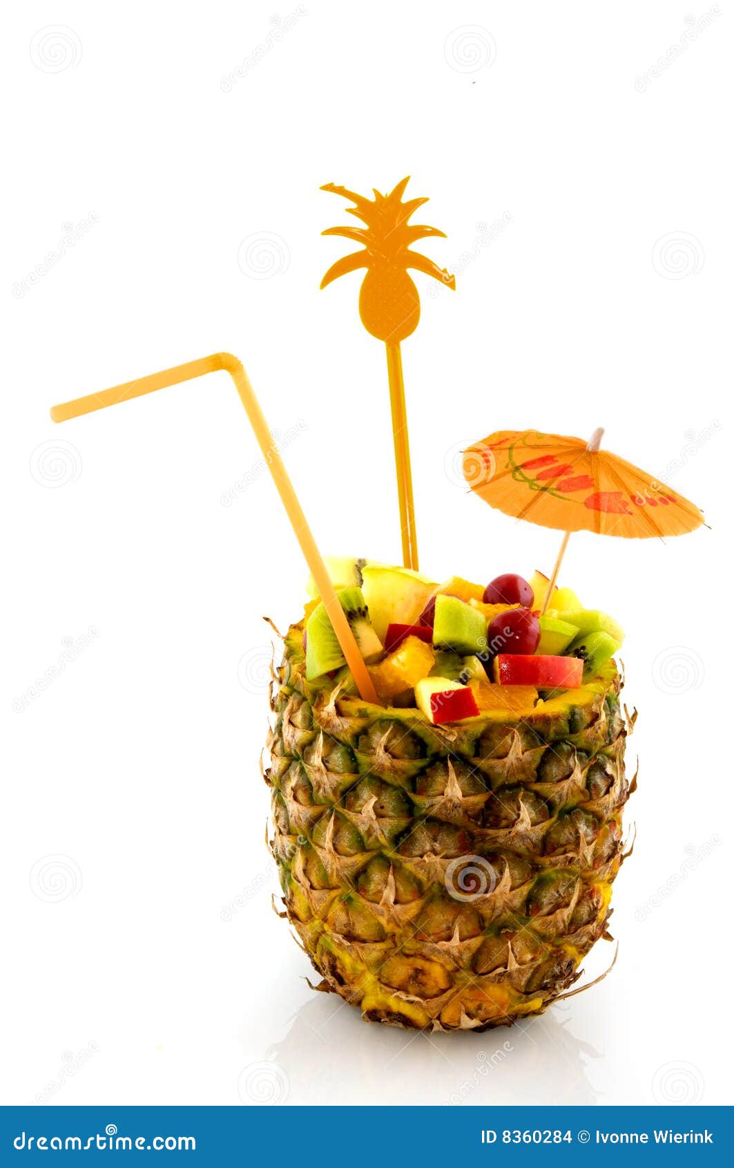 Fruit cocktail stock photo. Image of pieces, mixed, luxury - 8360284