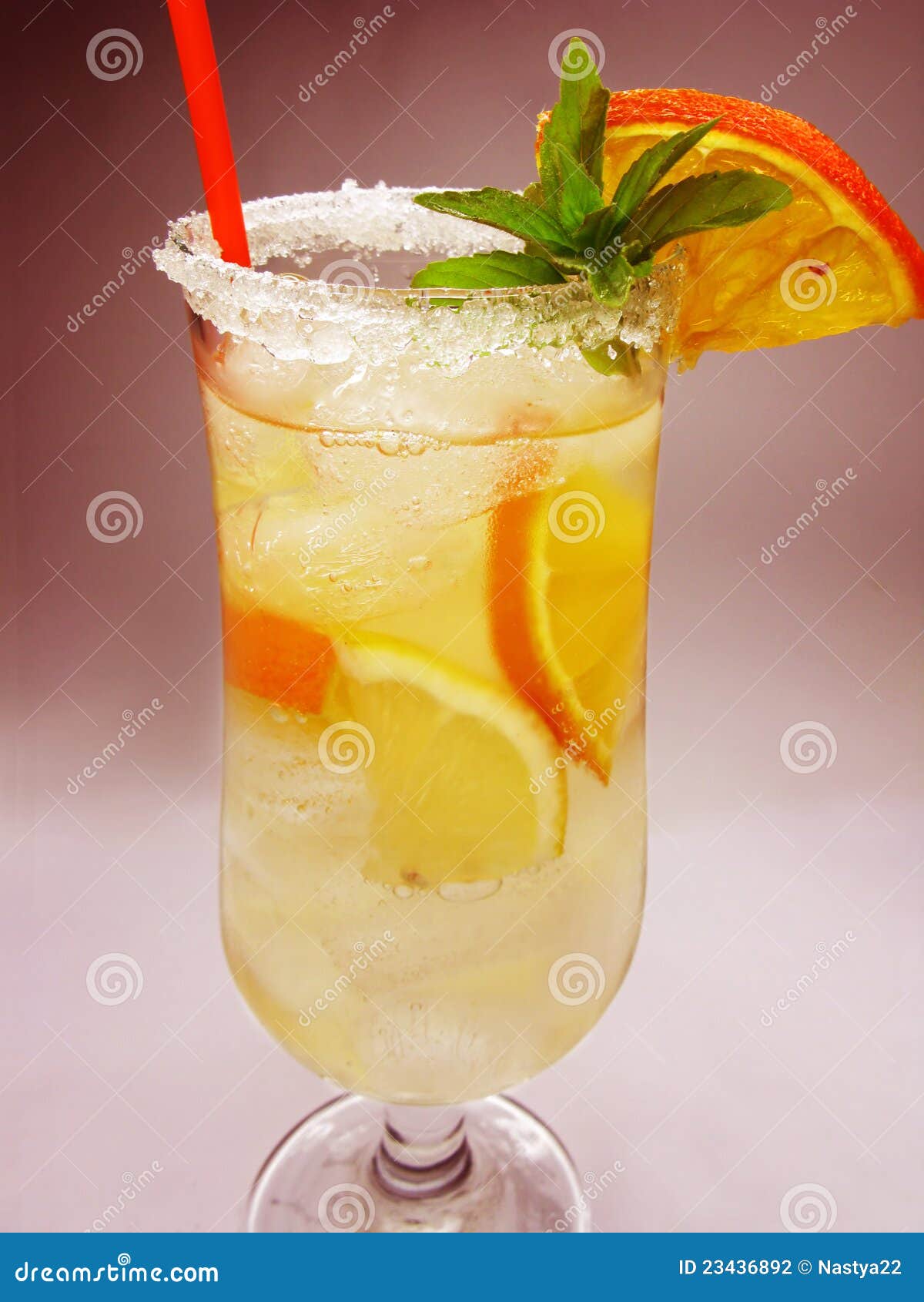 Fruit Cold Juice Drink with Lemon Stock Photo - Image of cold, cool ...