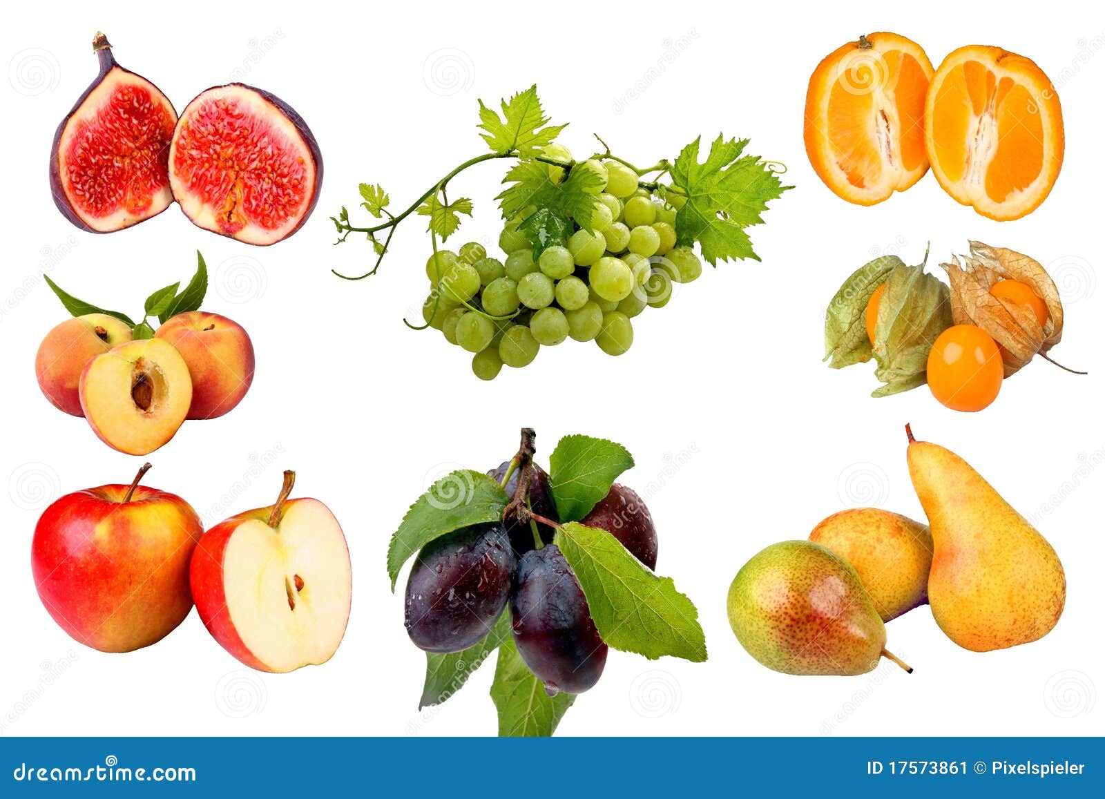 Fruit collage stock image. Image of peaches, eatdine - 17573861