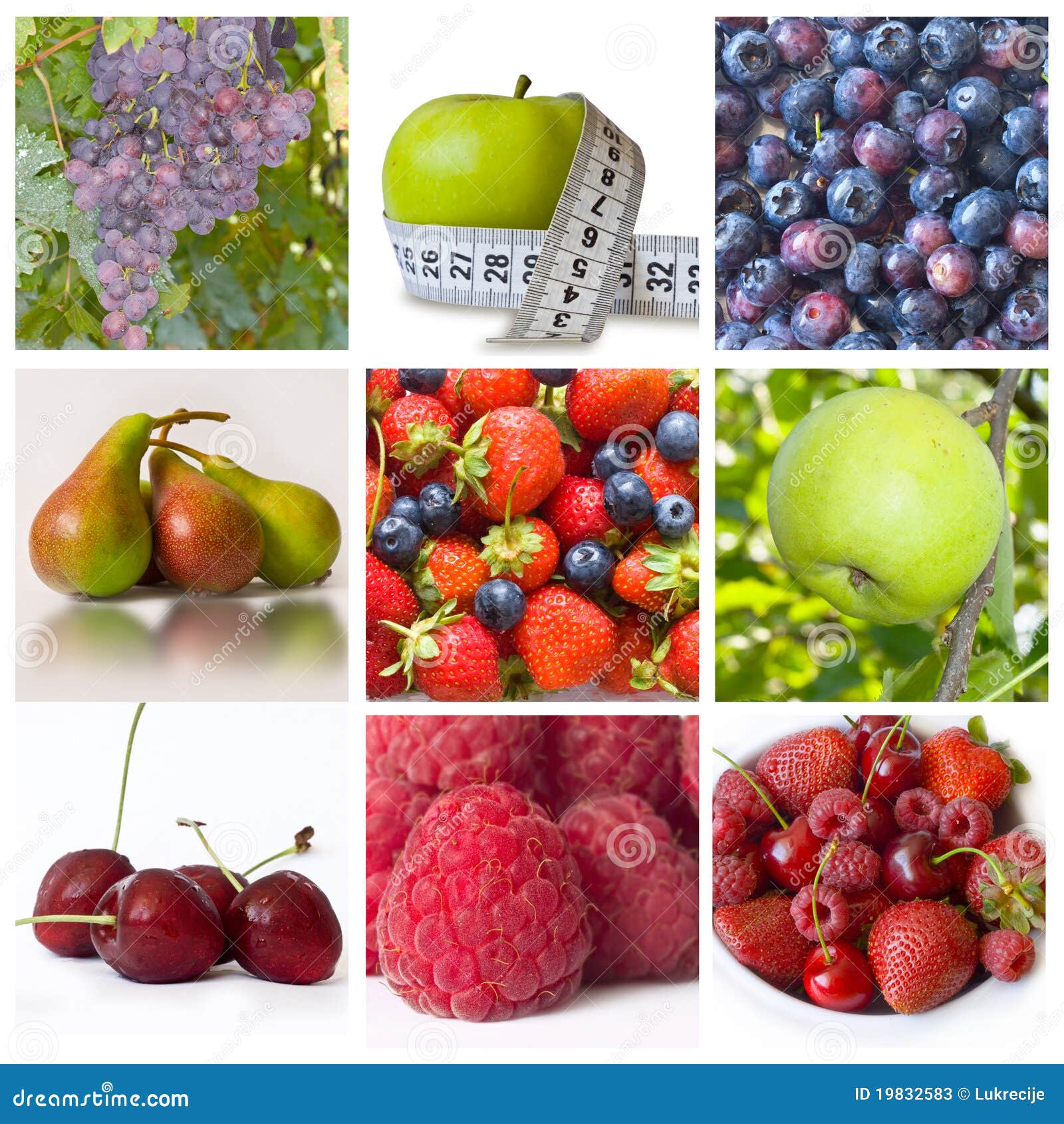 Fruit collage stock image. Image of apple, fruit, nutrition - 19832583