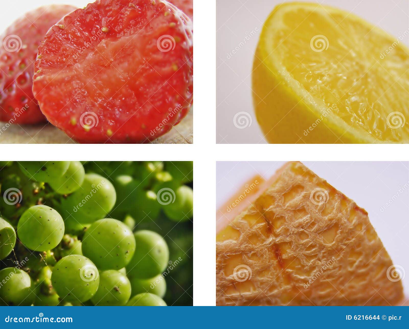 Fruit collage stock photo. Image of citrus, group, cluster - 6216644