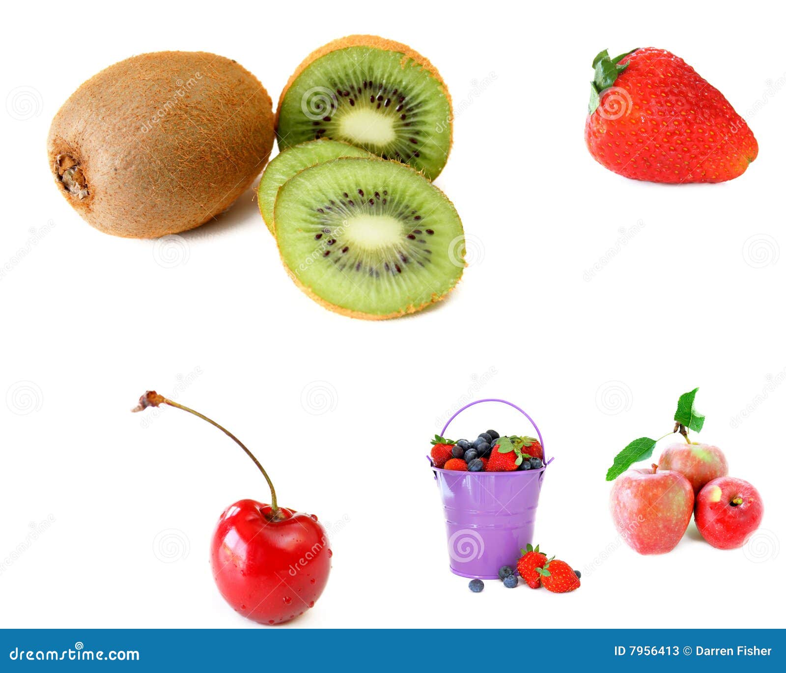 Fruit Collage stock image. Image of treat, strawberry - 7956413