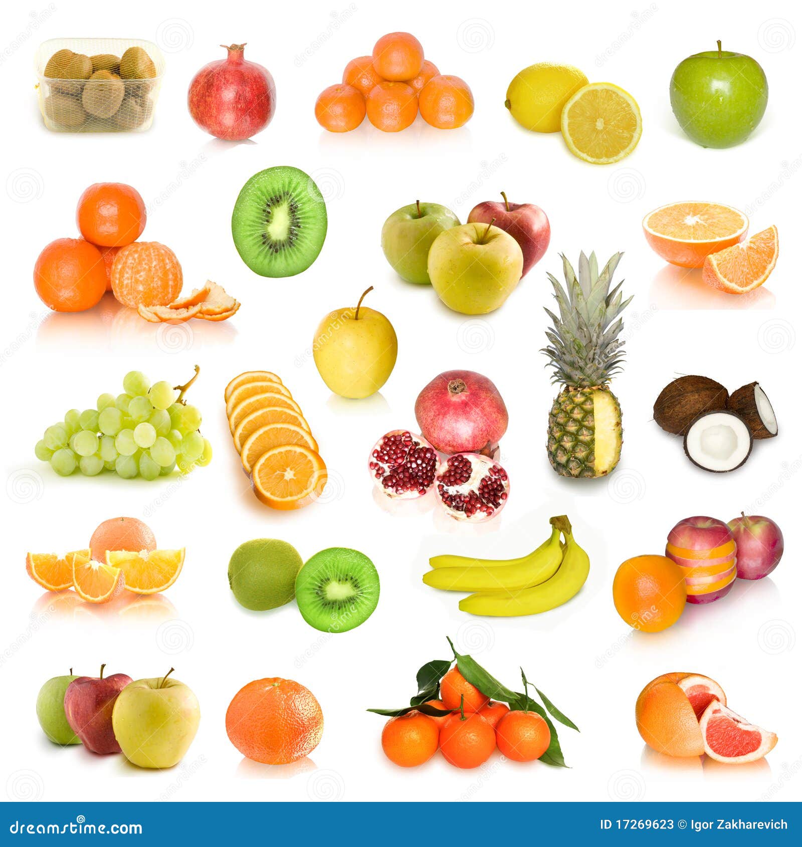 Fruit collection stock image. Image of grape, fruit, food - 17269623