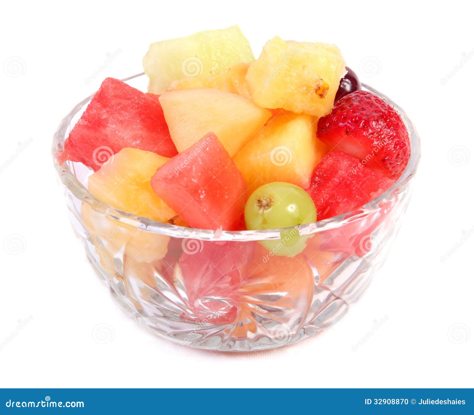 Fruit cup - isolated stock photo. Image of drink, studio - 32908870