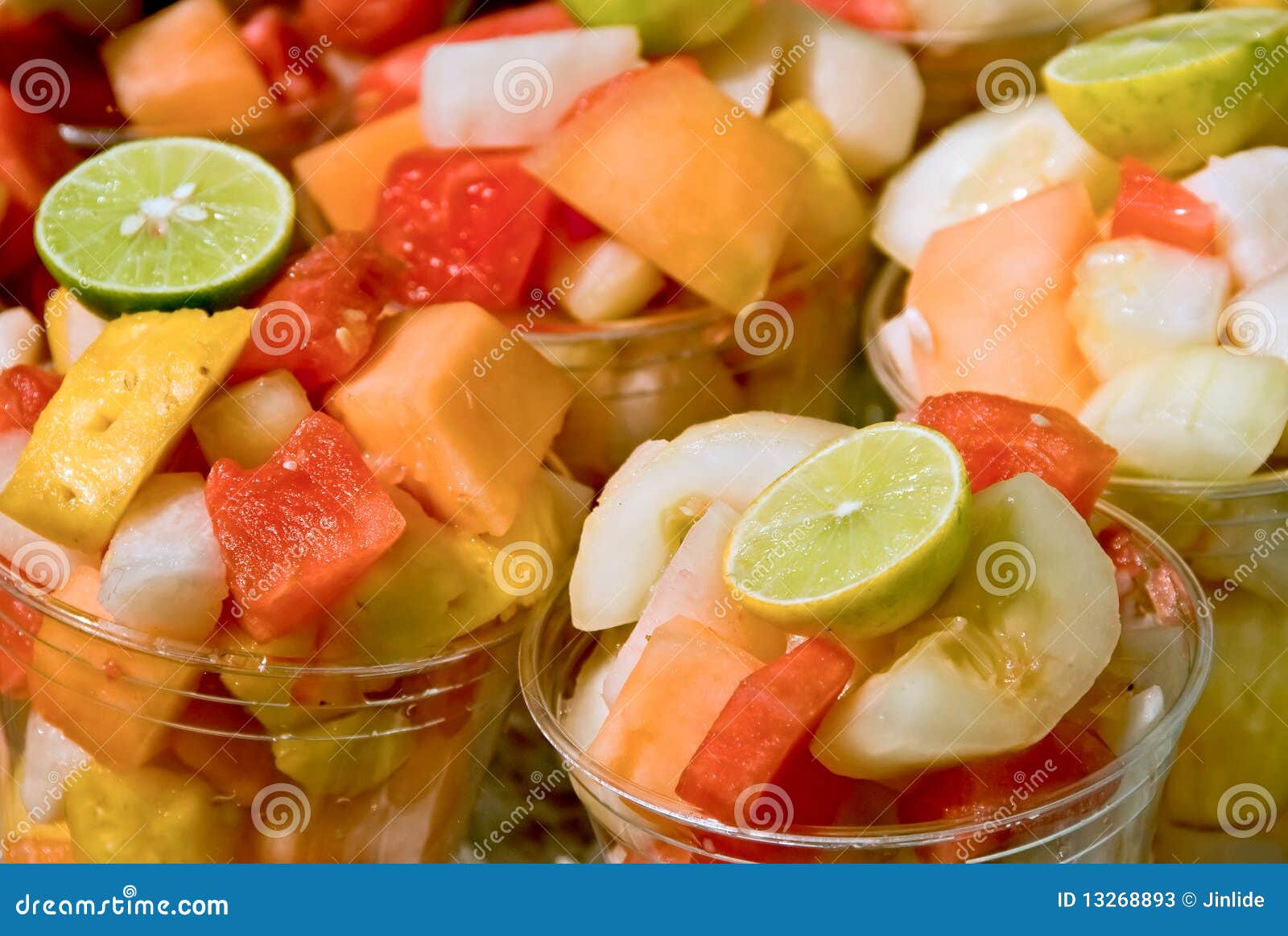 Fruit cups stock image. Image of snack, melons, cantaloupe - 13268893