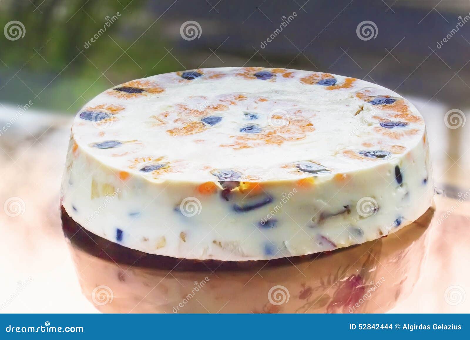 Fruit Dairy Multi-colored Jelly Stock Photo - Image of dessert ...