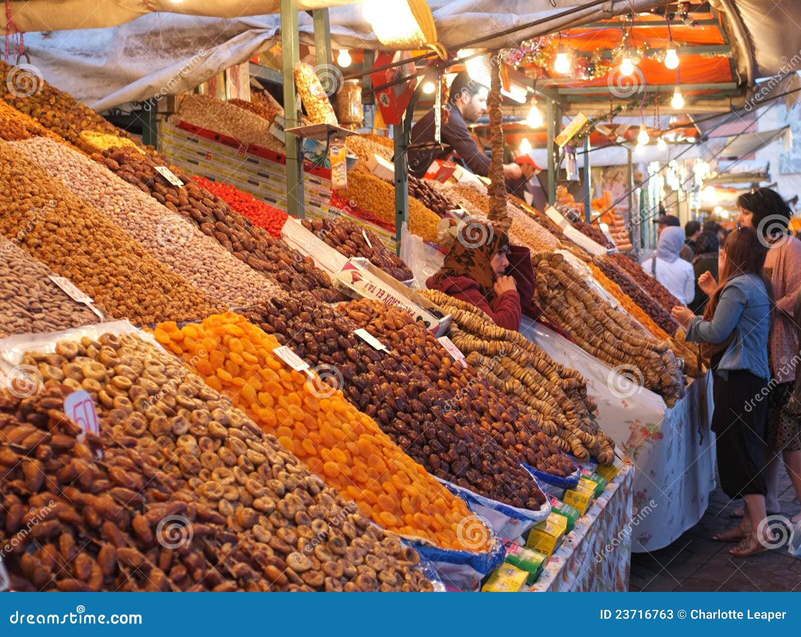 Fruit and Date Stall in Marrakech Medina Editorial Stock Photo - Image ...
