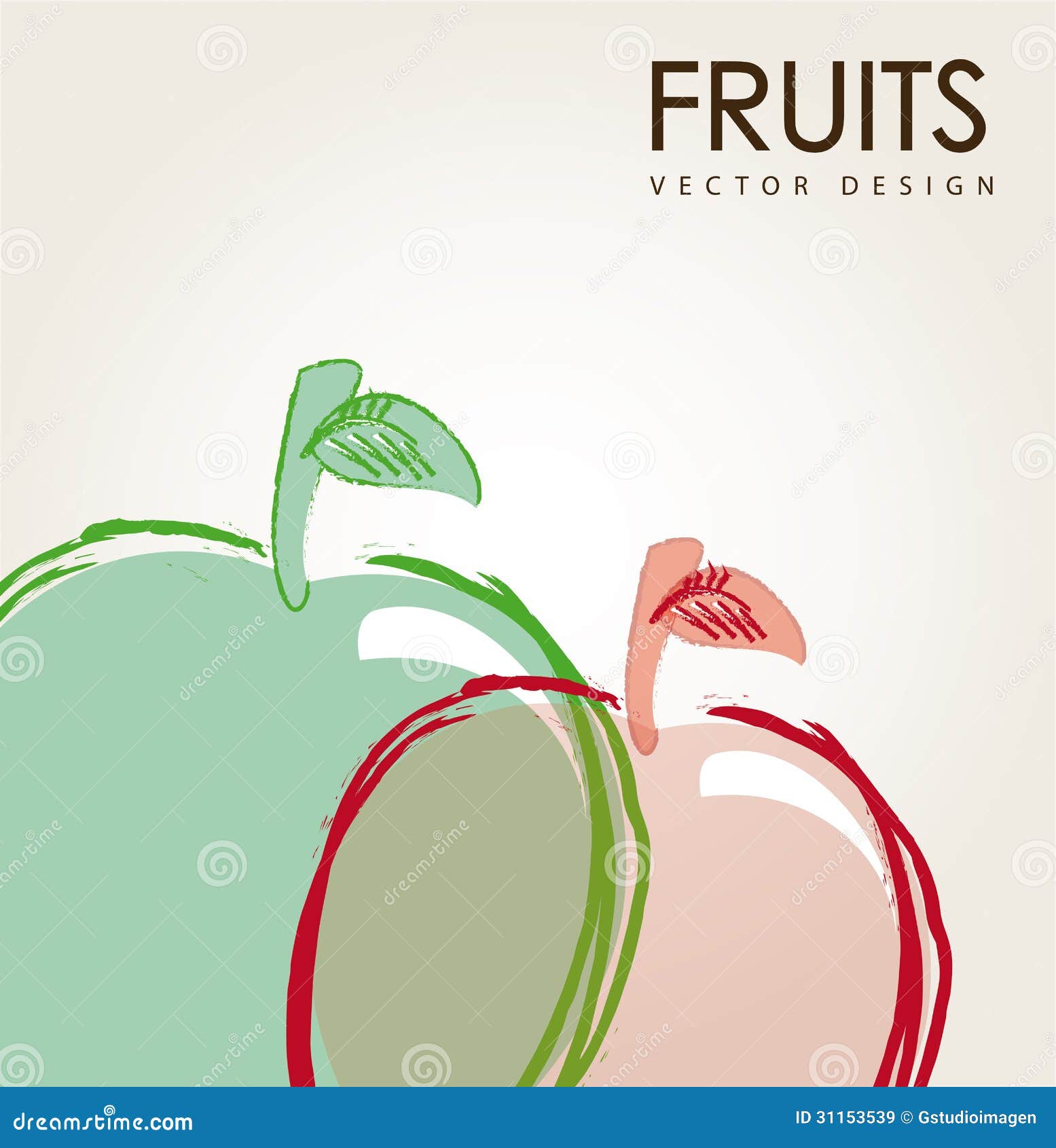 Fruit design stock vector. Illustration of green, isolated - 31153539