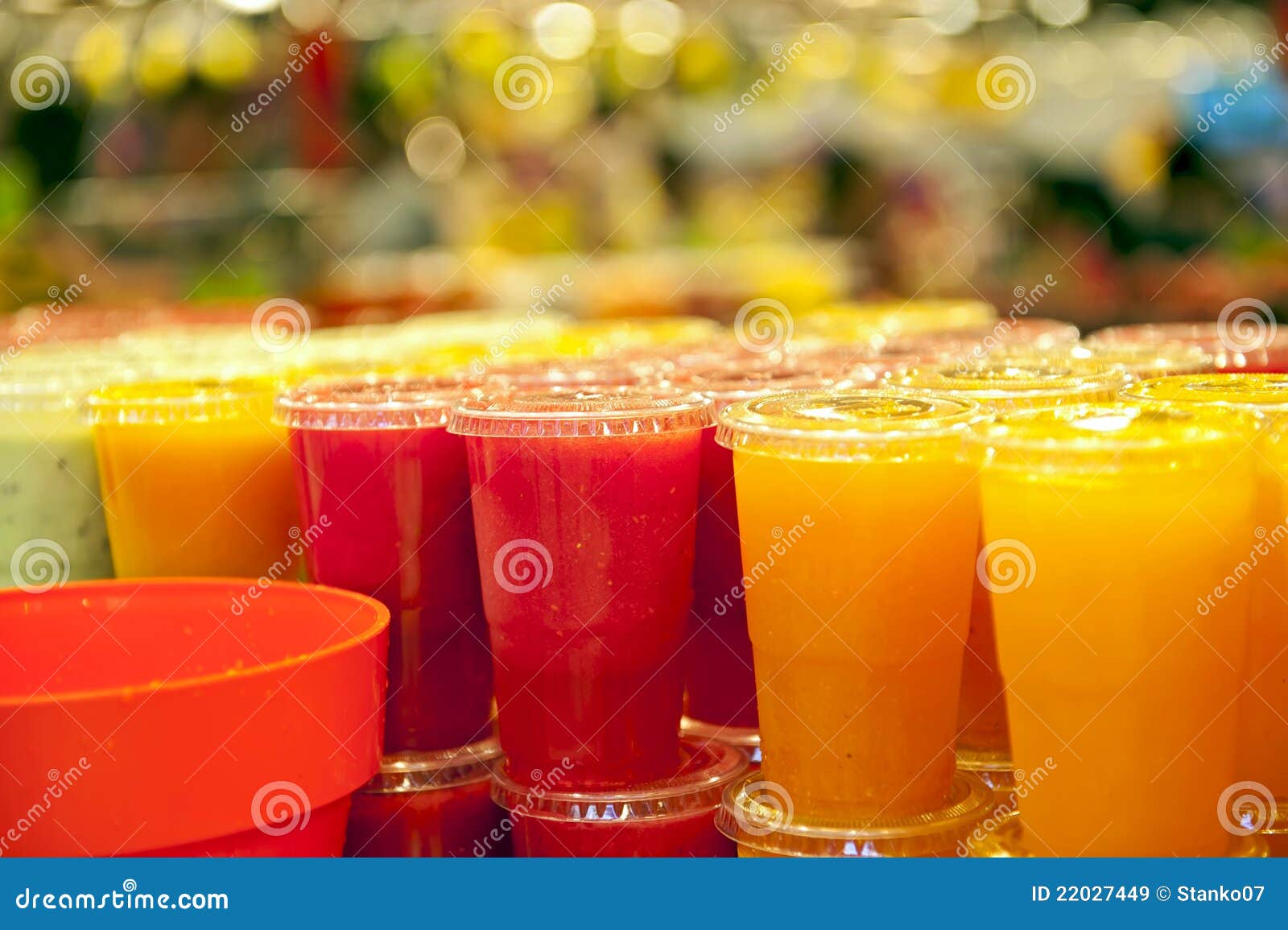 Fruit drinks stock image. Image of colours, drink, colors - 22027449