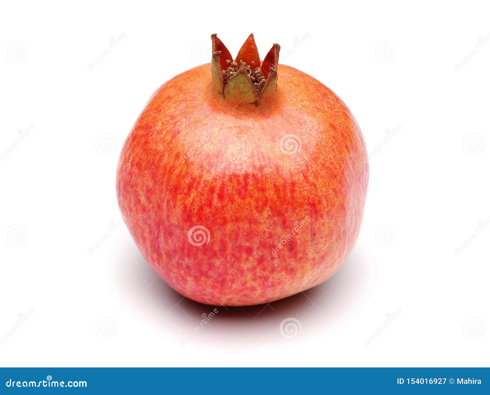 Fruit Entier De Grenade D'isolement Sur Le Blanc Image stock - Image du ...