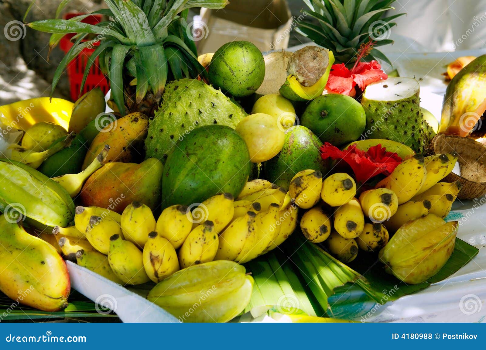 Fruit exotique photo stock. Image du citron, fruits, lame - 4180988