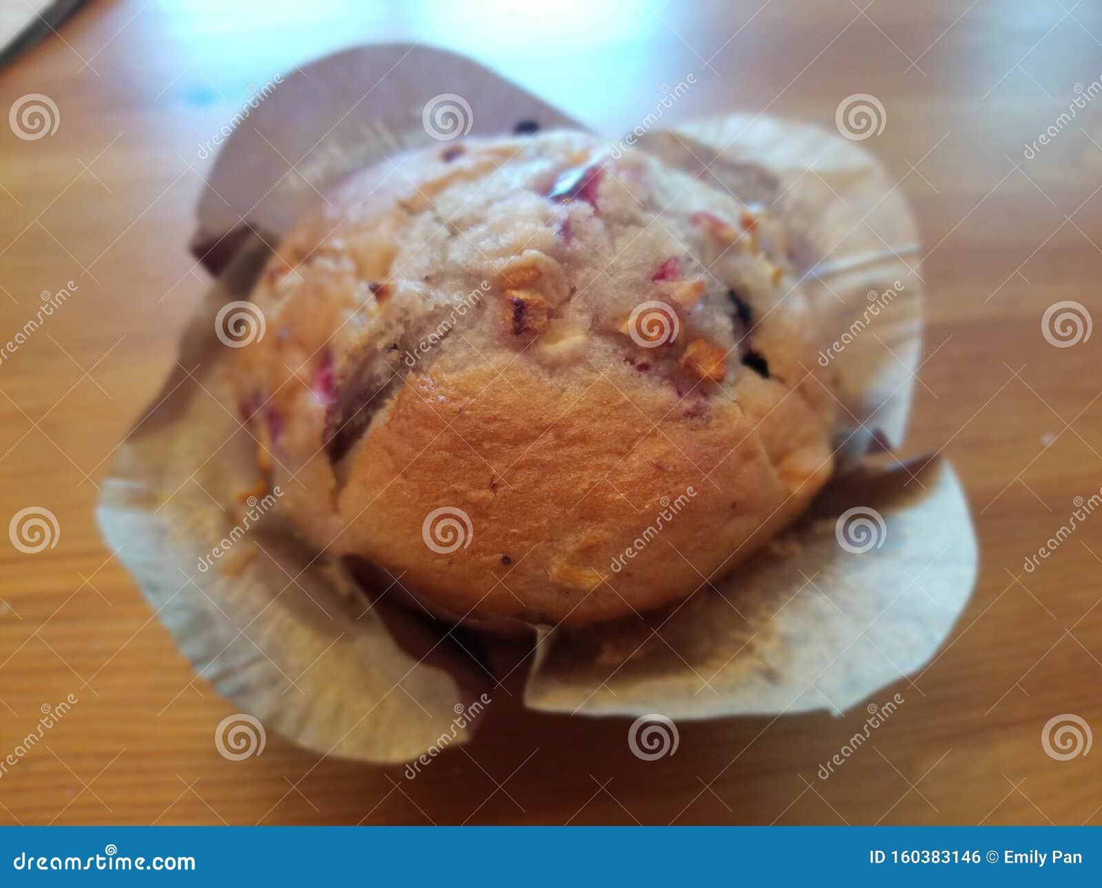 A Fruit Explosion Muffin stock photo. Image of fruit - 160383146