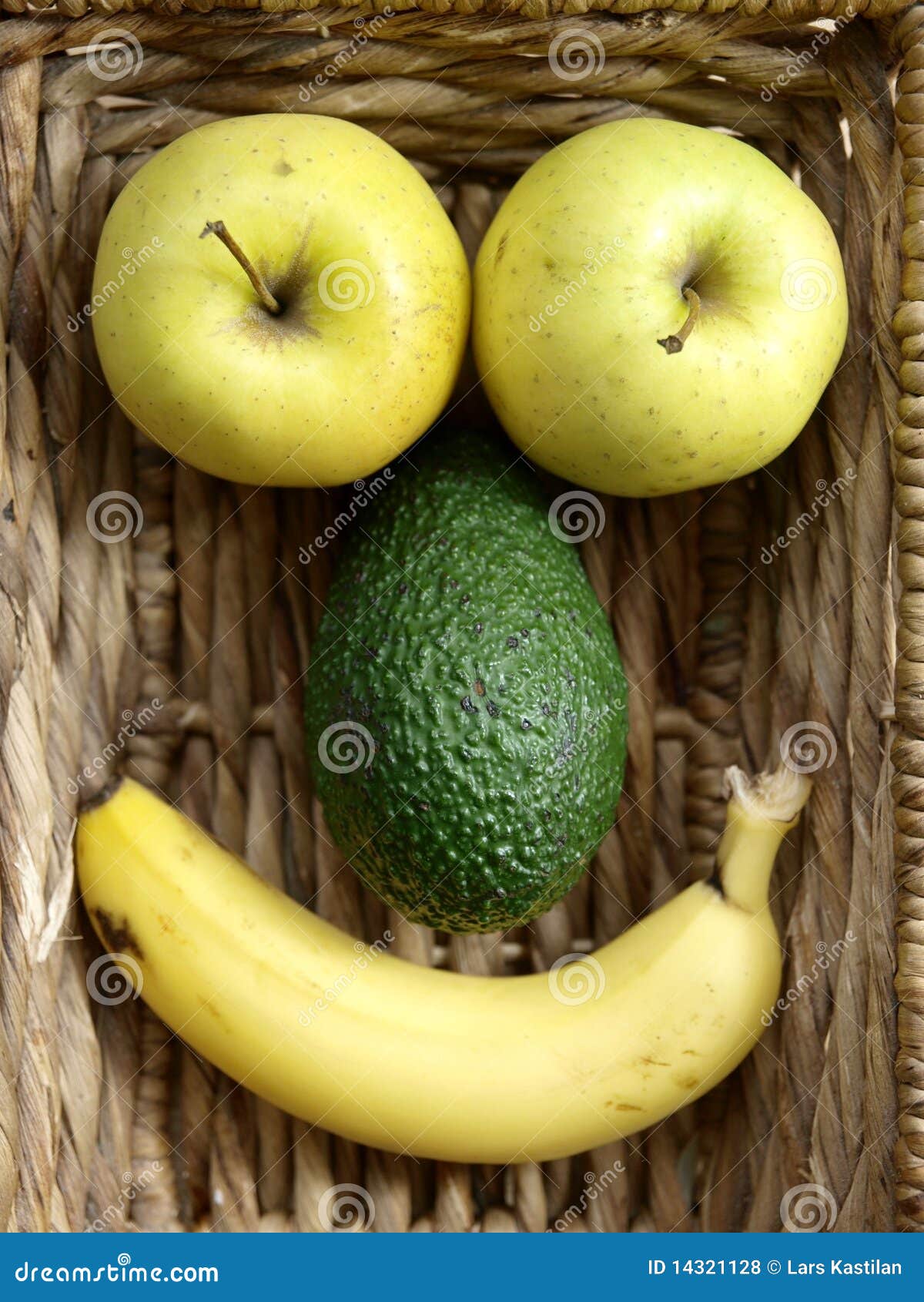 Fruit Face stock photo. Image of happy, fruit, smile - 14321128