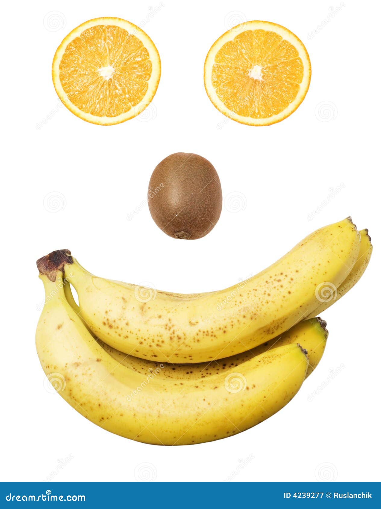 Fruit face stock image. Image of happiness, fruit, grow - 4239277