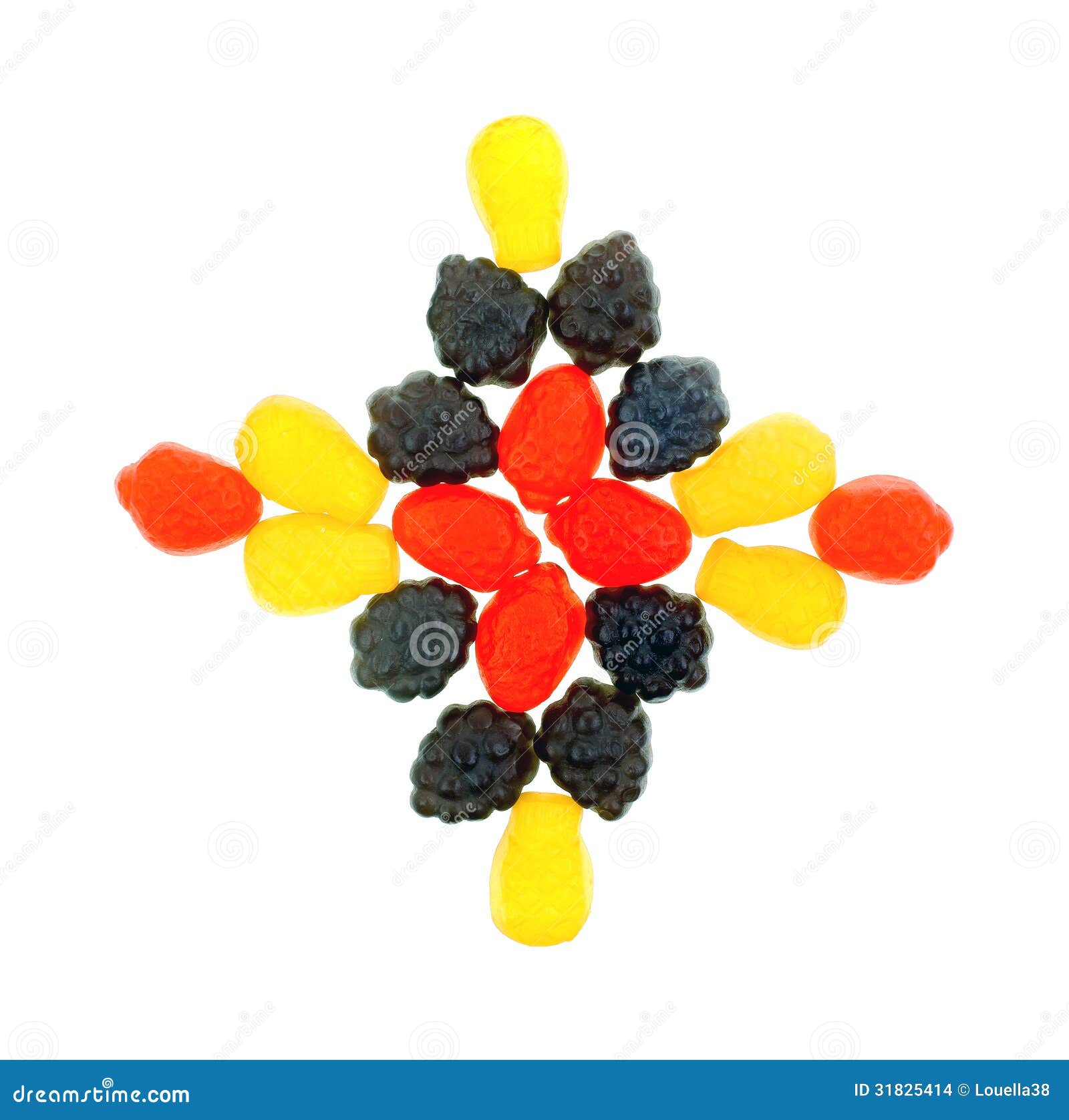 Fruit Flavor Snacks stock photo. Image of shapes, flavors - 31825414