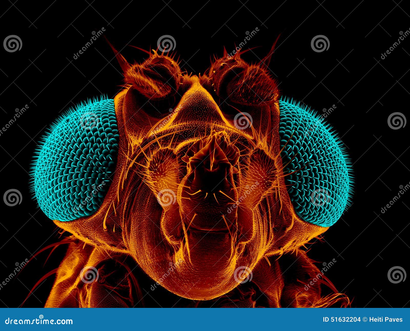 Insect Electron Microscope Photos Stock Photography | CartoonDealer.com ...