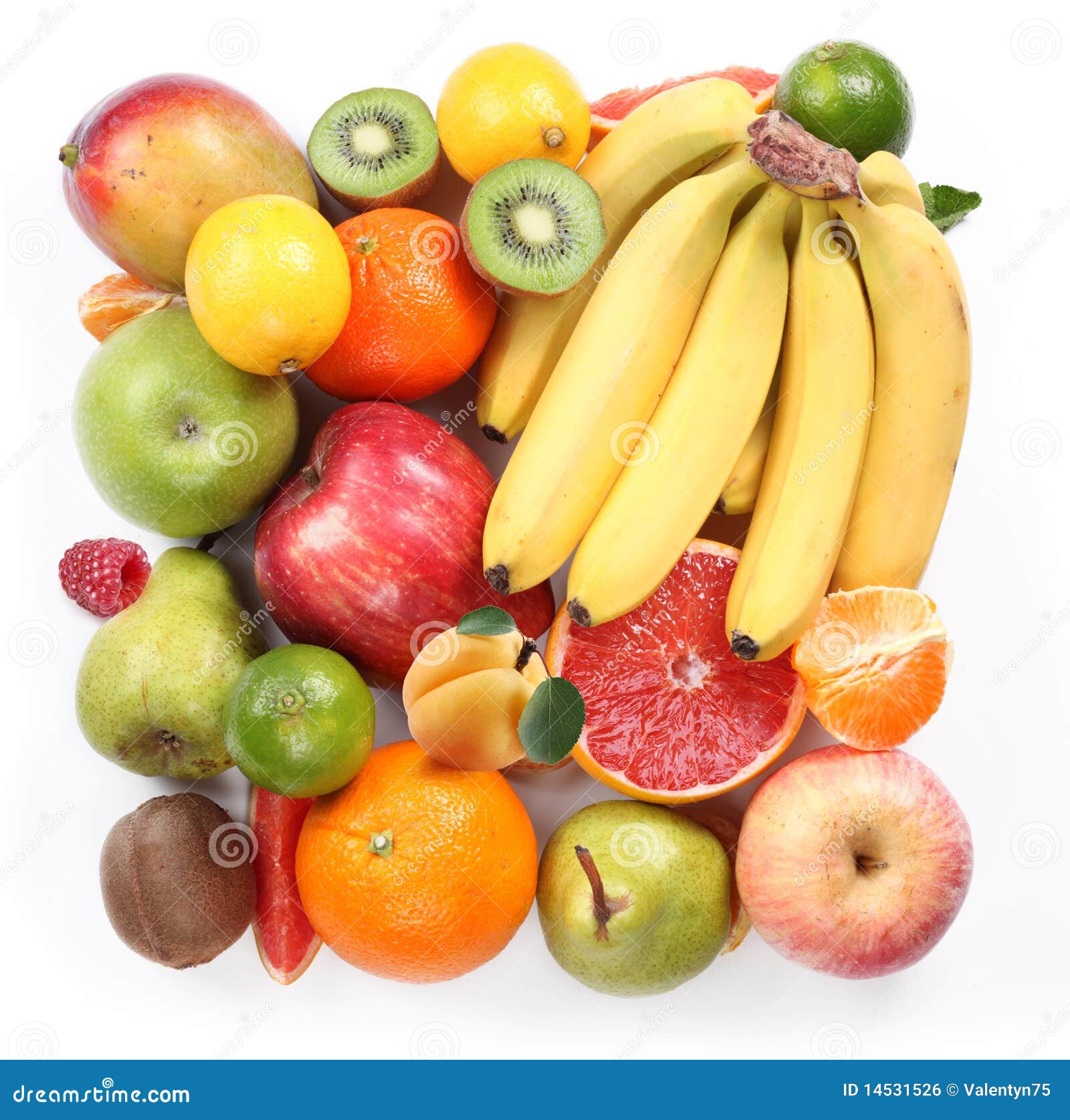 With Fruit in the Form of a Square Stock Photo - Image of food, berry ...