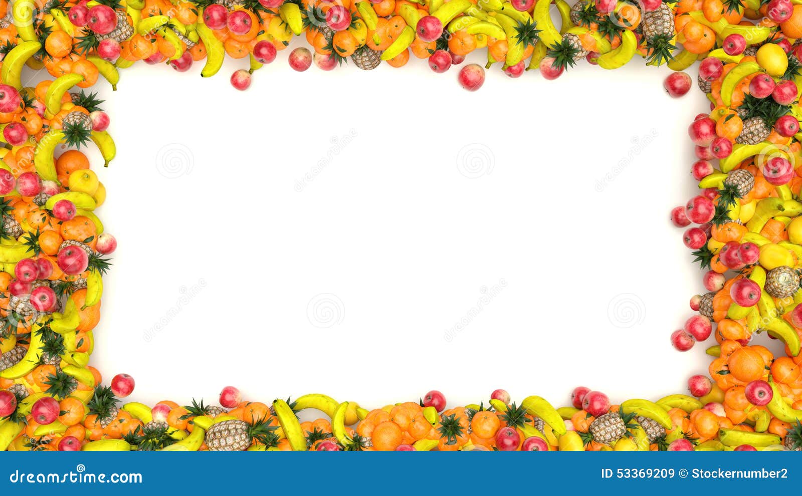 Fruit frame stock illustration. Illustration of group - 53369209