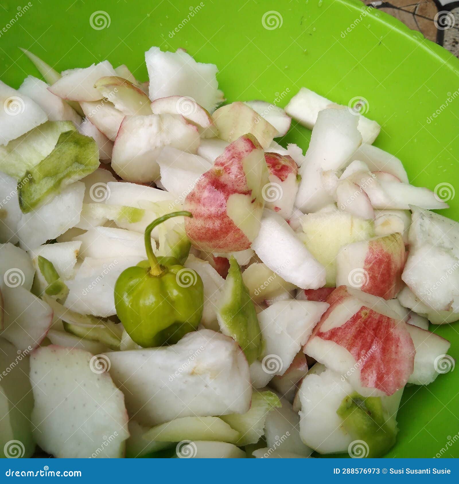 The Fruit a Fresh in Mix a Fruit Chili . Stock Image - Image of fruit ...
