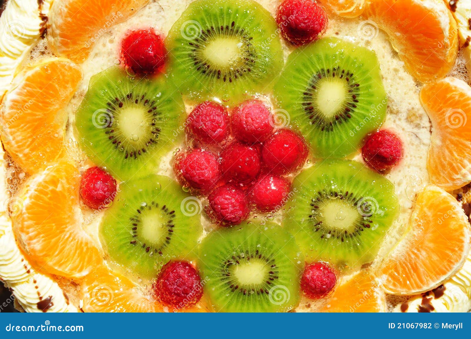 Fruit gateau cake stock photo. Image of decadent, nutrition - 21067982