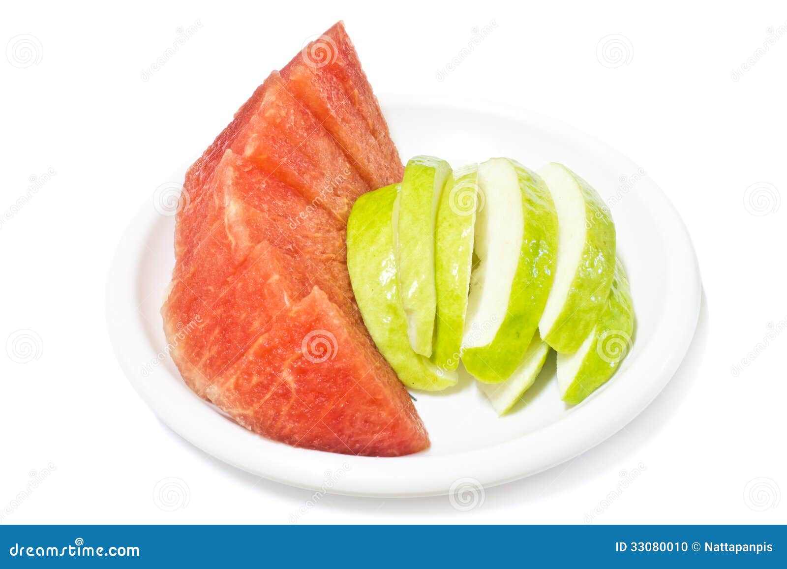 Fruit,Guava and watermelon stock photo. Image of fresh - 33080010