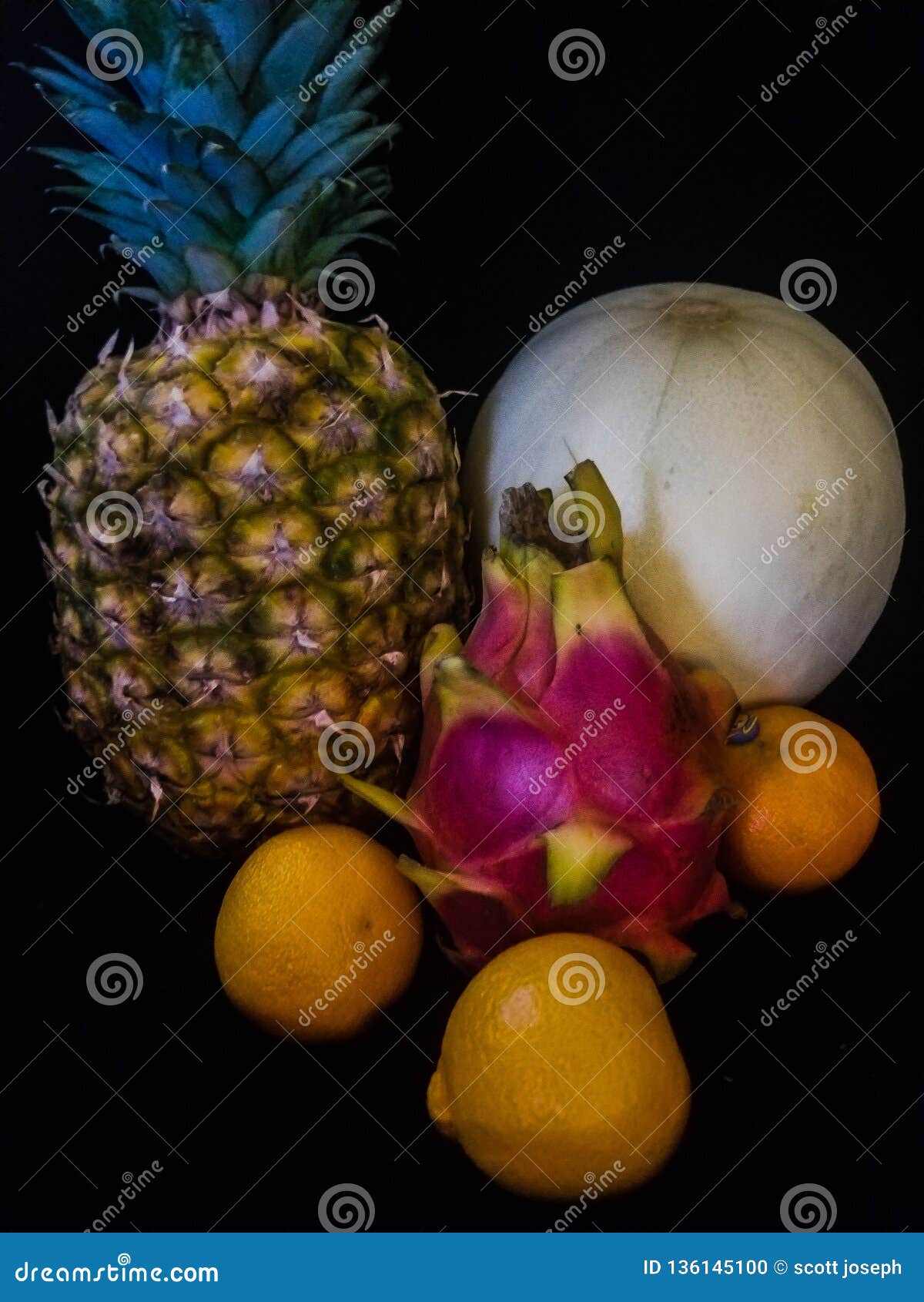 General fruit stock photo. Image of fruit, melon, pineapple - 136145100