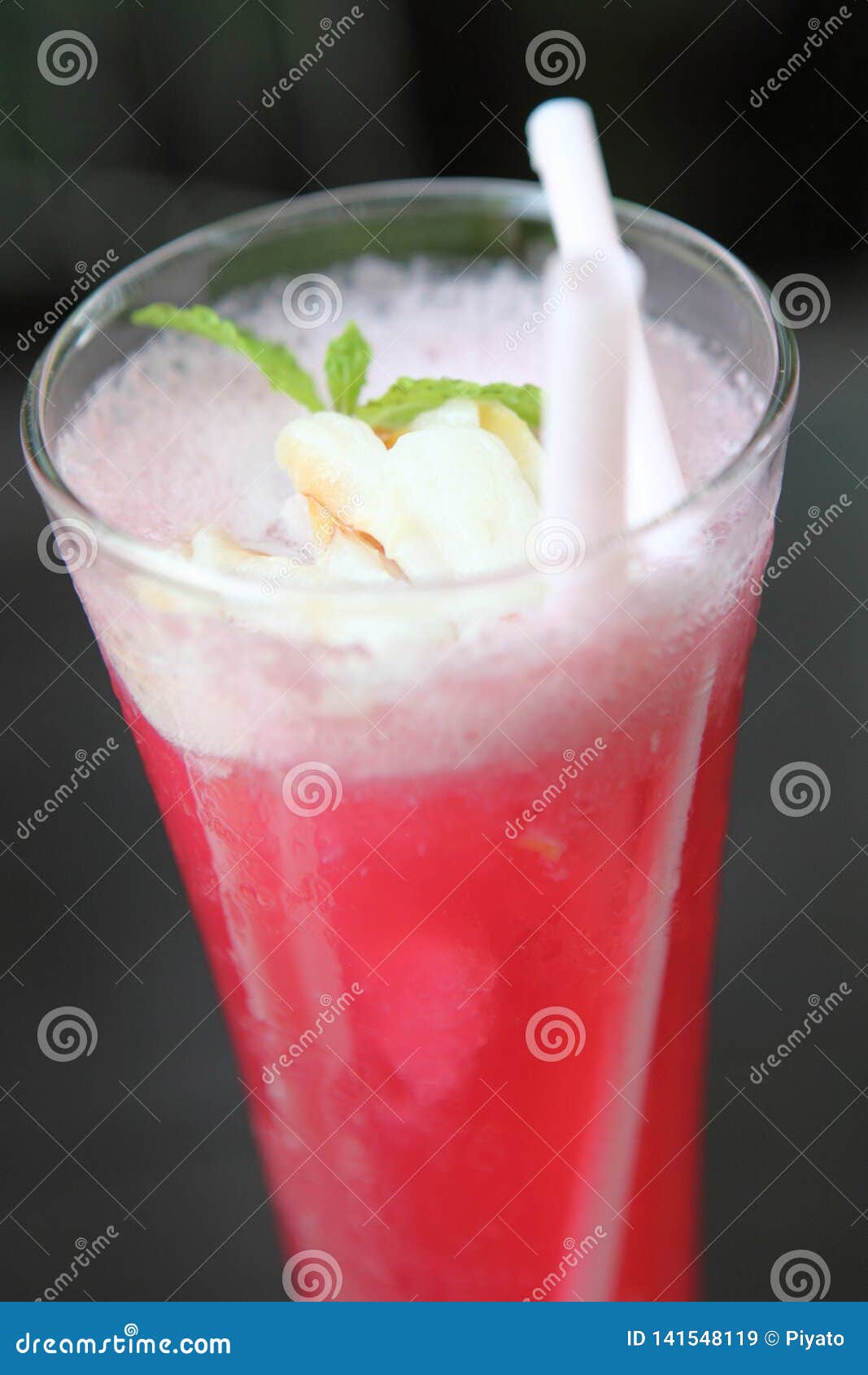 Fruit iced tea stock image. Image of nutrition, closeup - 141548119