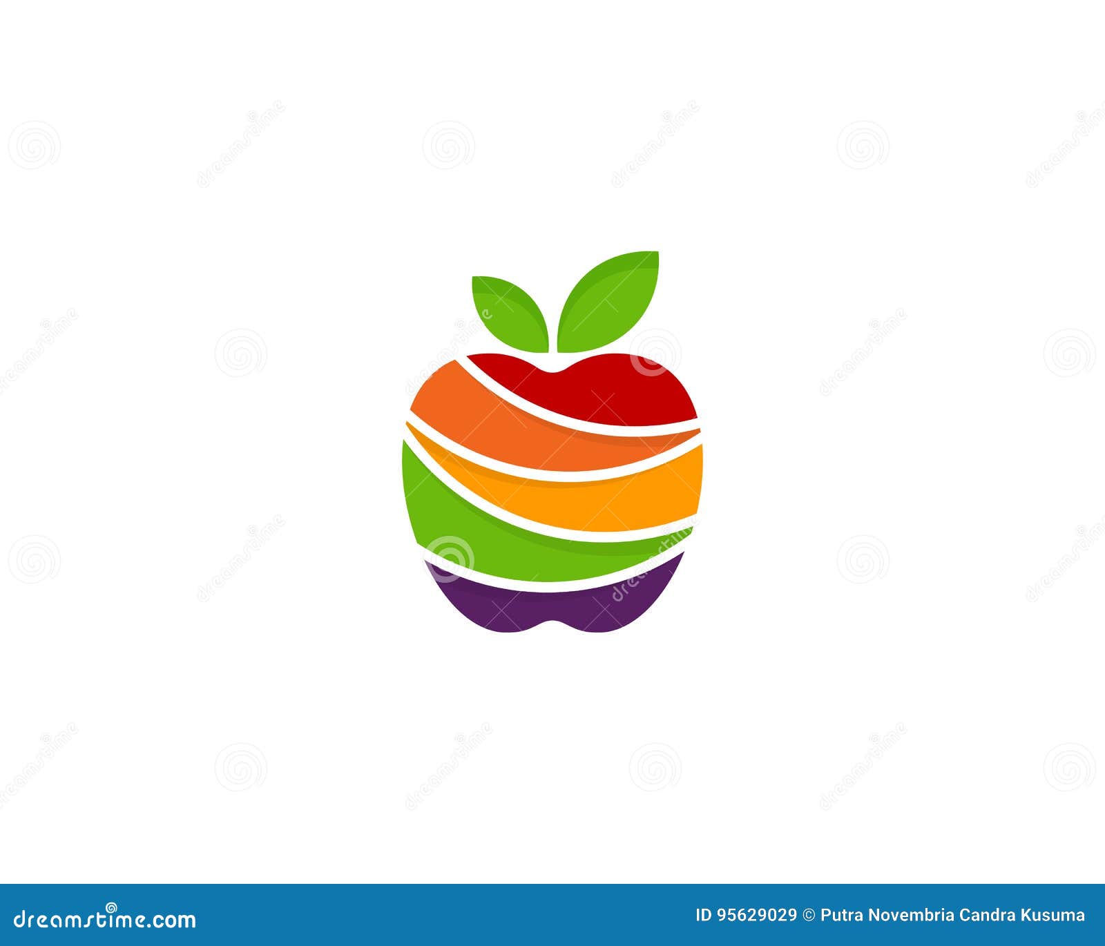 Fruit Icon Logo Design Element Stock Vector - Illustration of farm ...