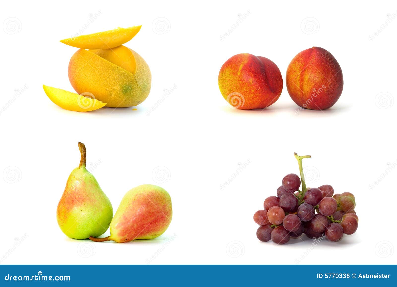 Fruit isolated stock photo. Image of white, pear, isolated - 5770338