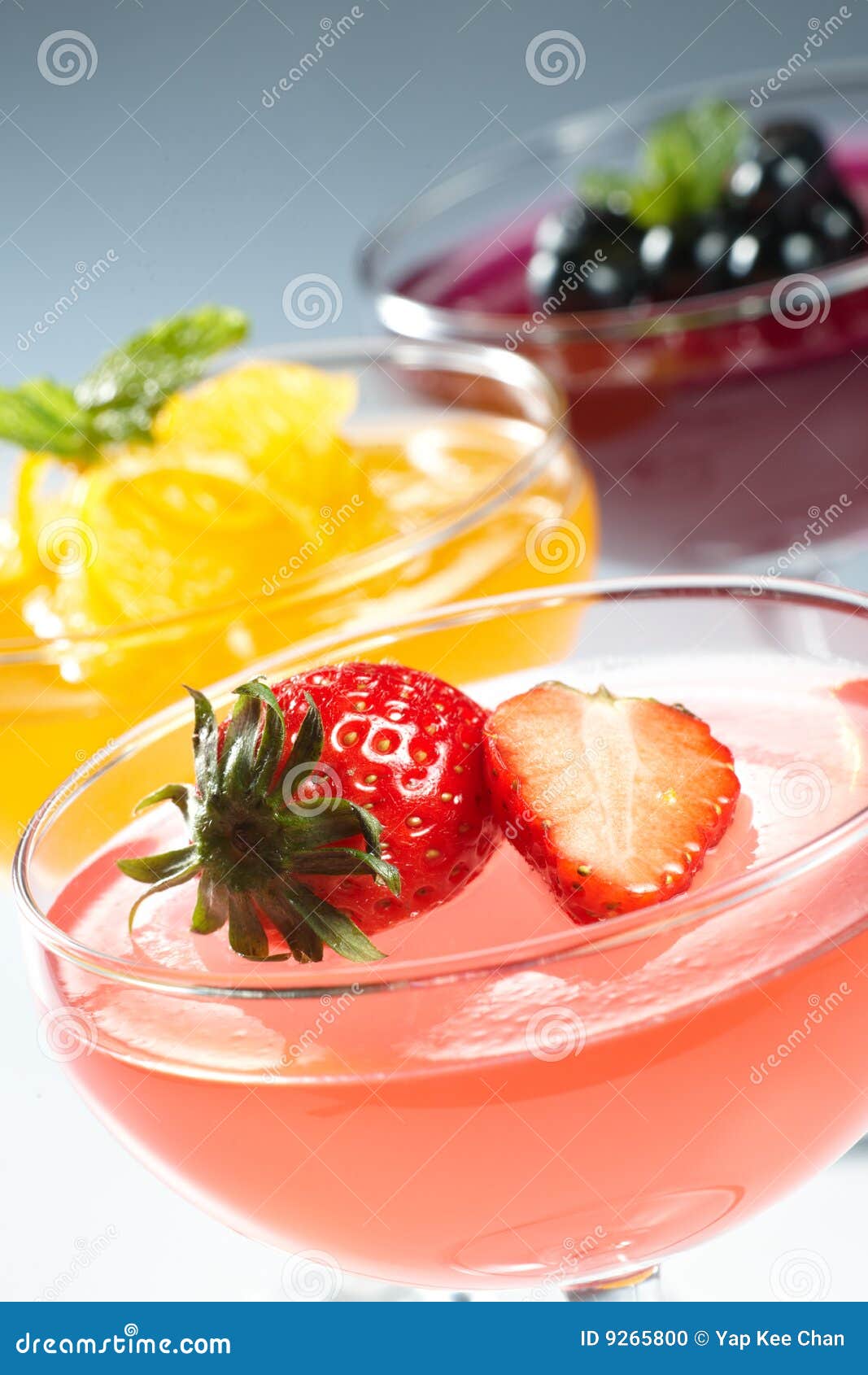 Fruit jelly stock photo. Image of gelatin, jelly, strawberry - 9265800