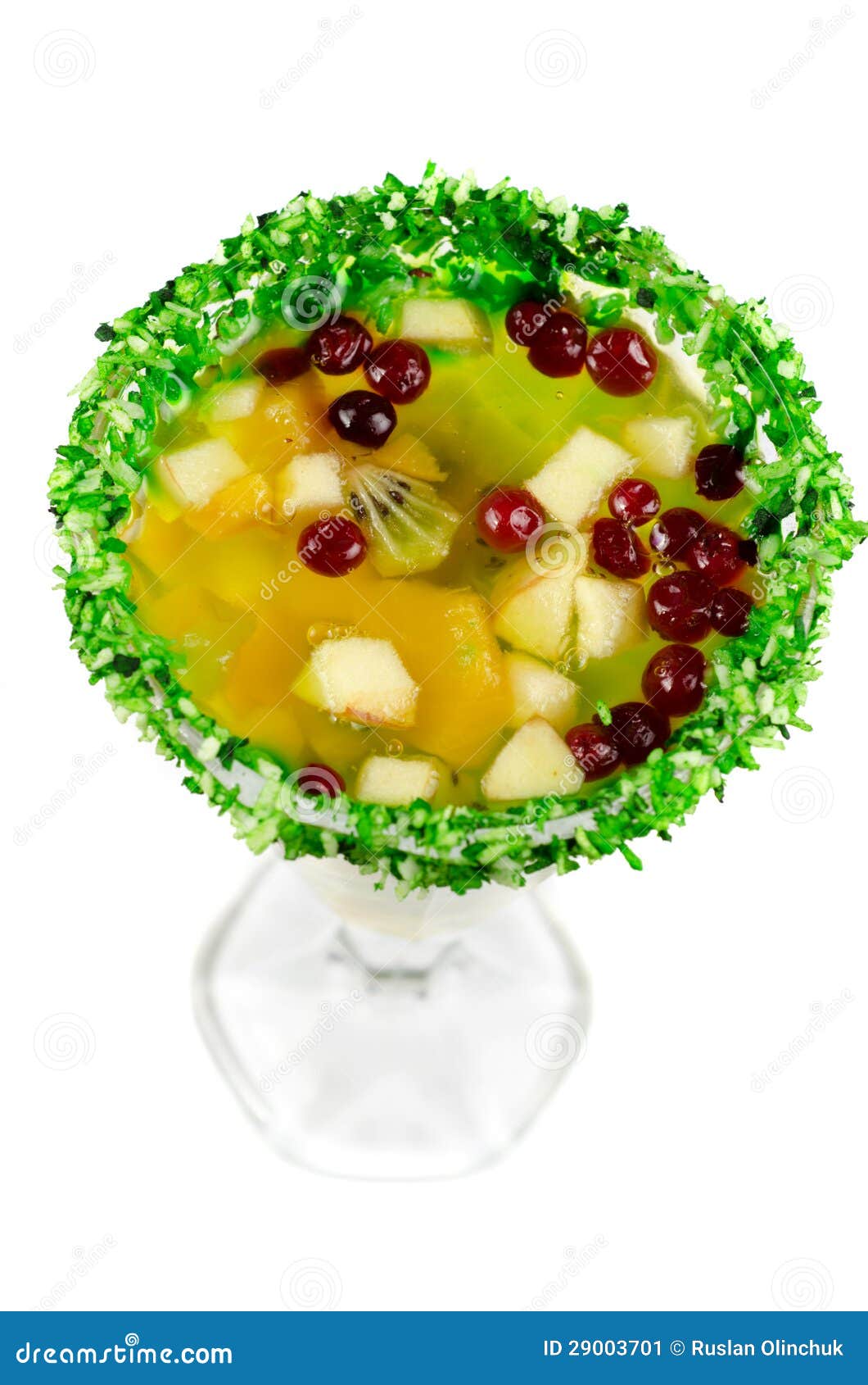 Fruit jelly dessert stock image. Image of gelatin, berry - 29003701