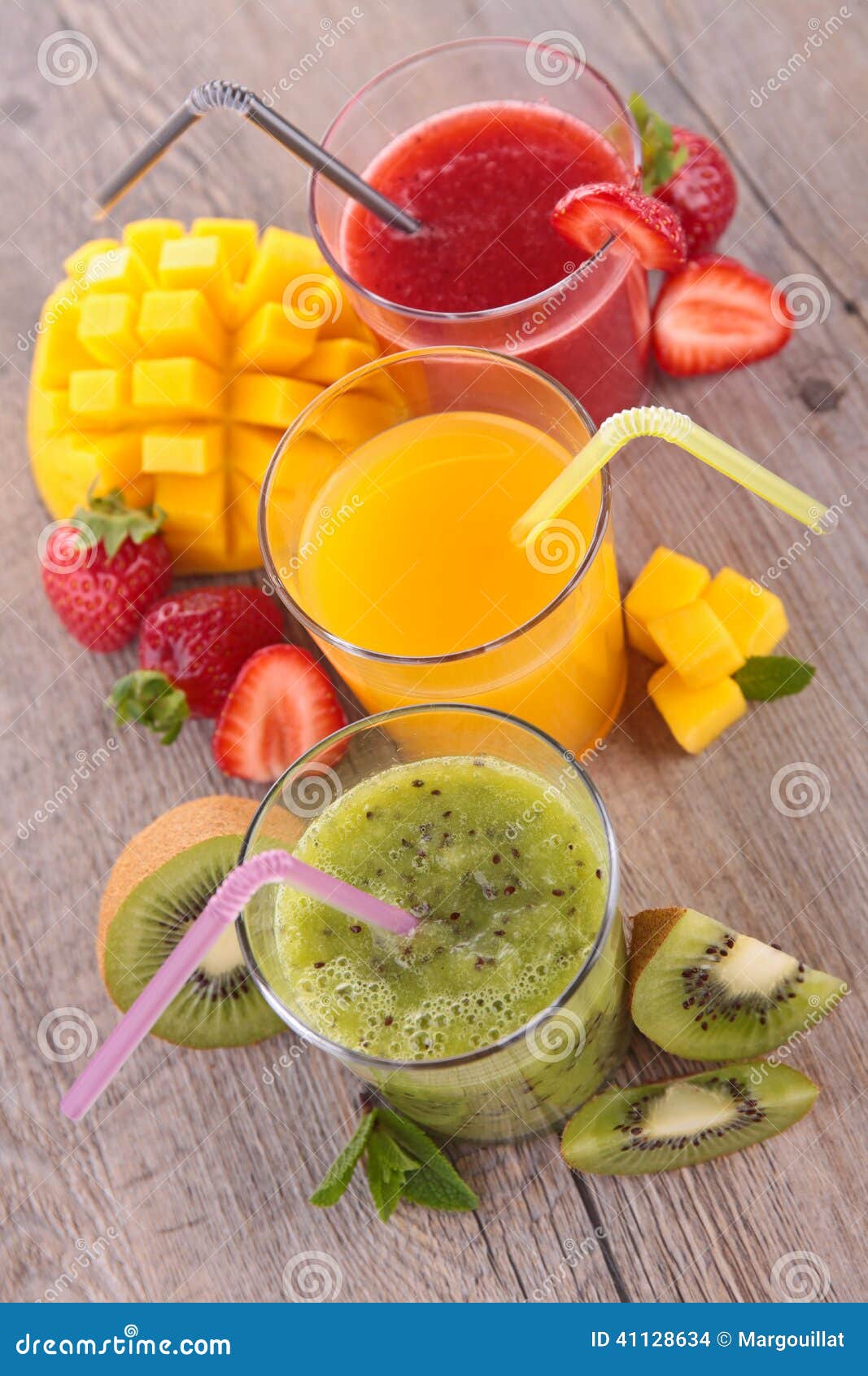Fruit juice stock photo. Image of kiwi, drink, mango - 41128634