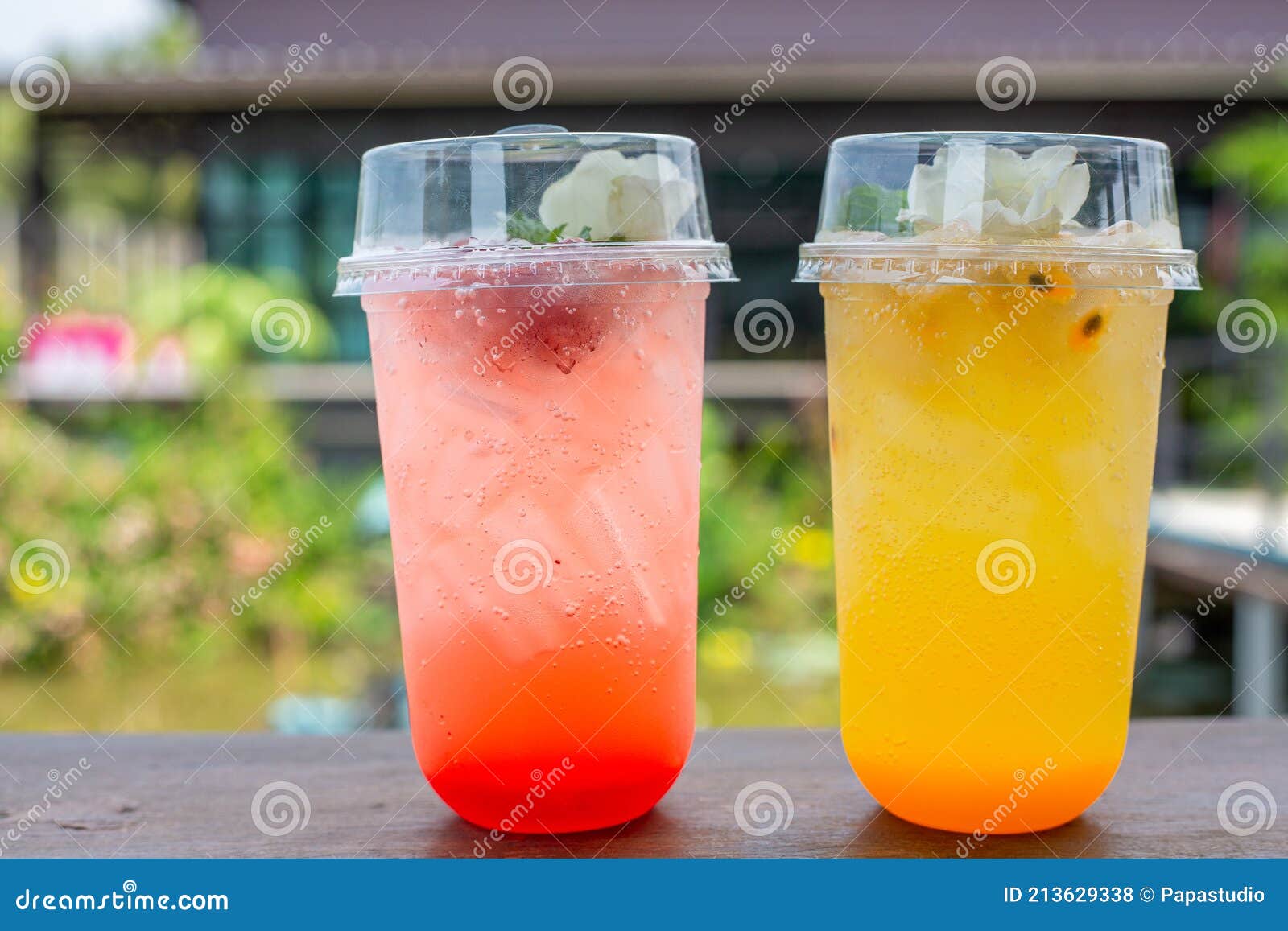 Fruit Juice Mixed with Soda Stock Photo - Image of mock, menu: 213629338