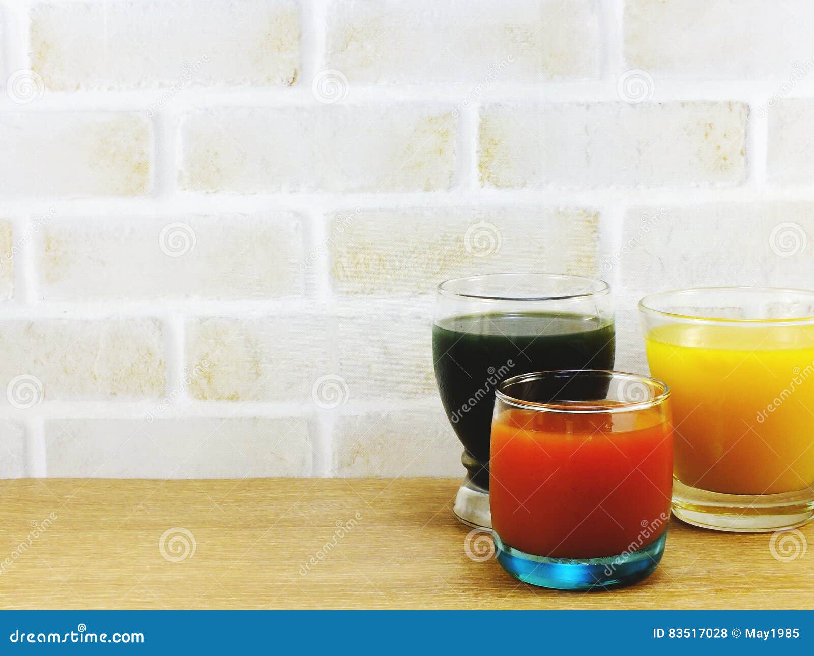 Fruit Juices Background Refreshments and Summer Stock Photo - Image of ...