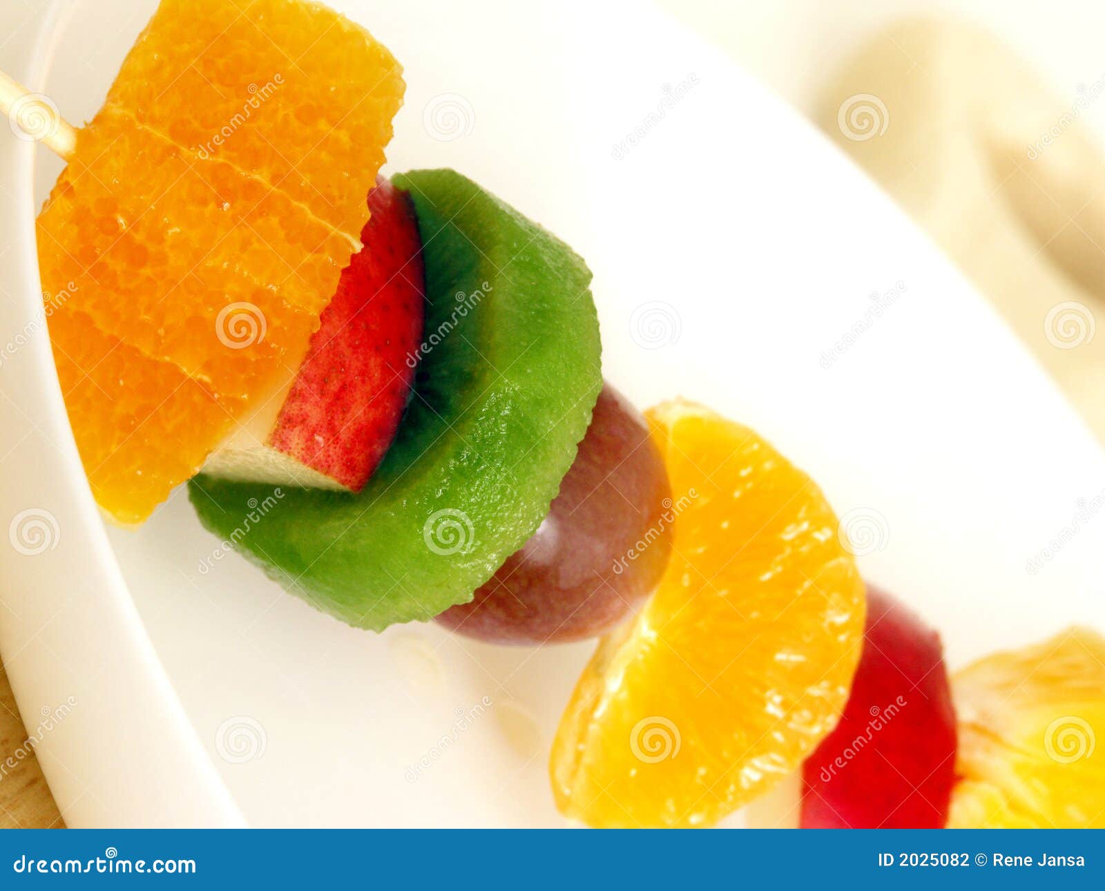 Fruit Kebab stock photo. Image of kiwi, healthy, food - 2025082