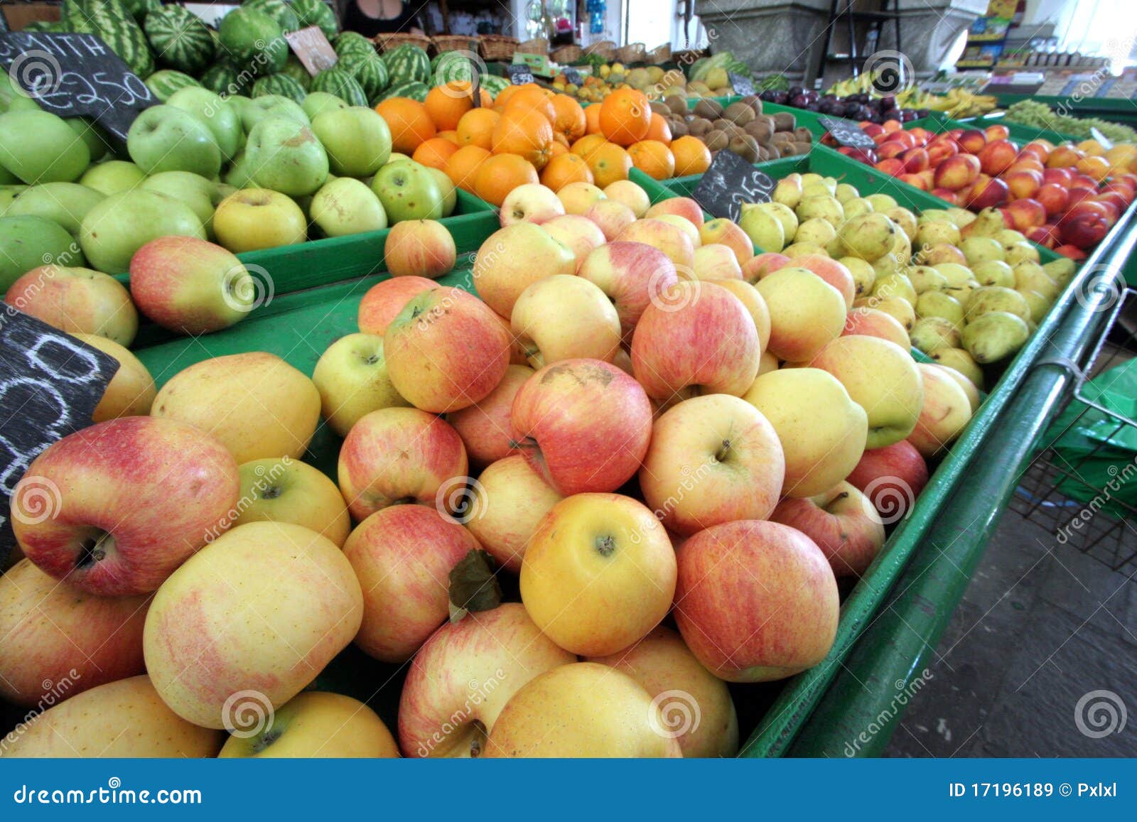 Fruit market stock image. Image of cherry, colourful - 17196189